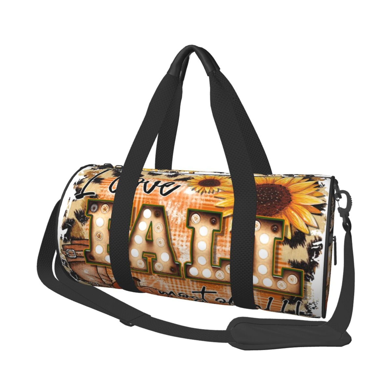 Easygdp I Love Fall Most Of All Travel Duffle Bag,Carry on Bag Travel ...