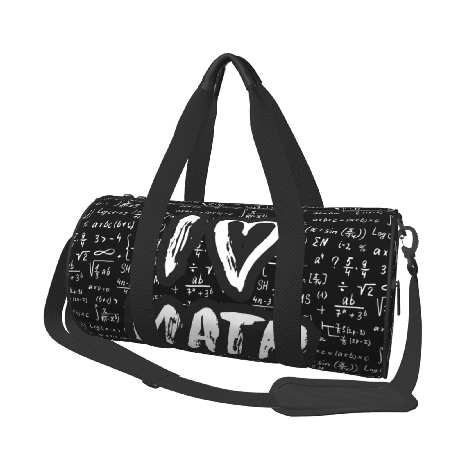 Easygdp I love Math Travel Duffle Bag,Carry on Bag Travel Bags Gym Bag ...