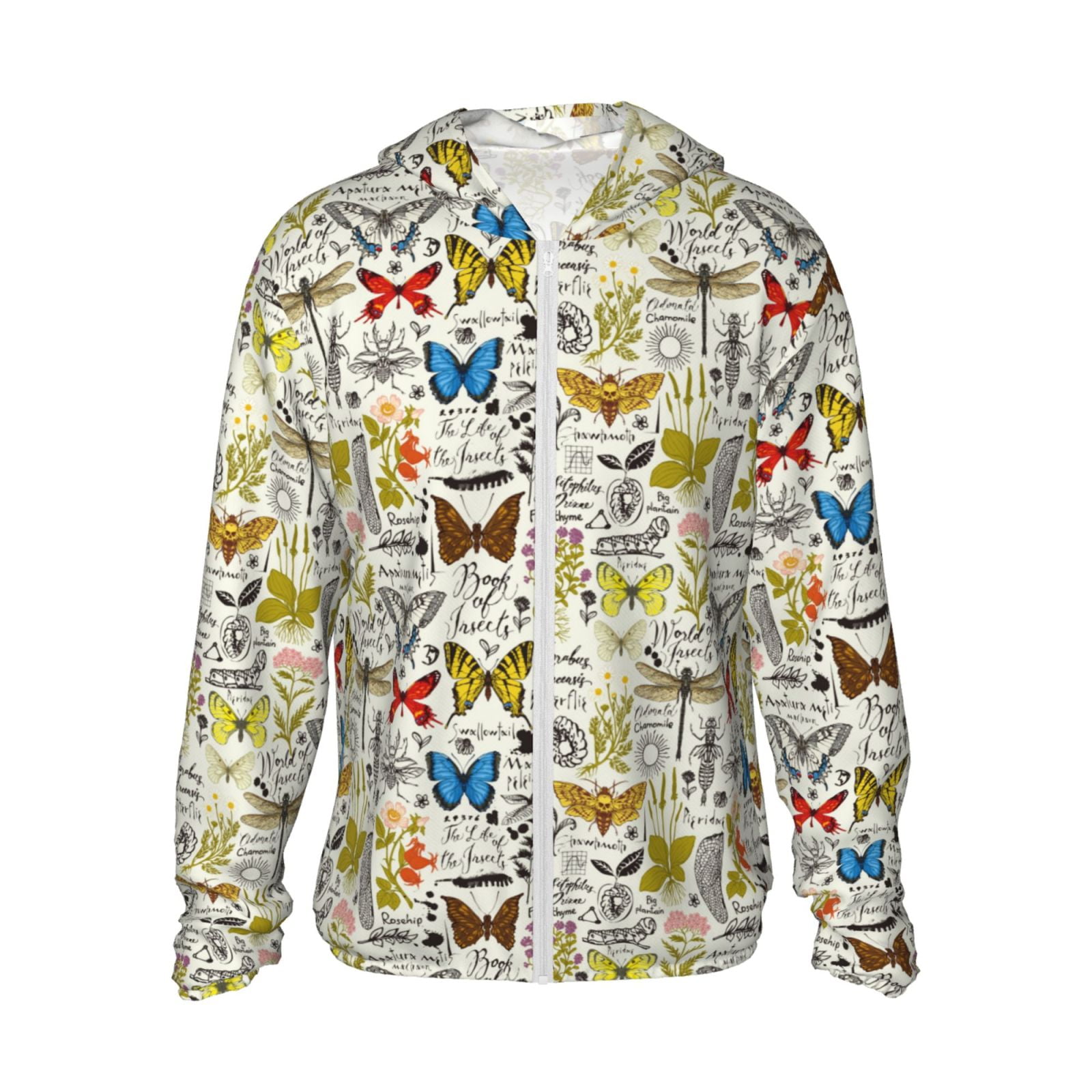 Easygdp Insects And Medicinal Herbs Lightweight Long Sleeve Sun Shirt ...