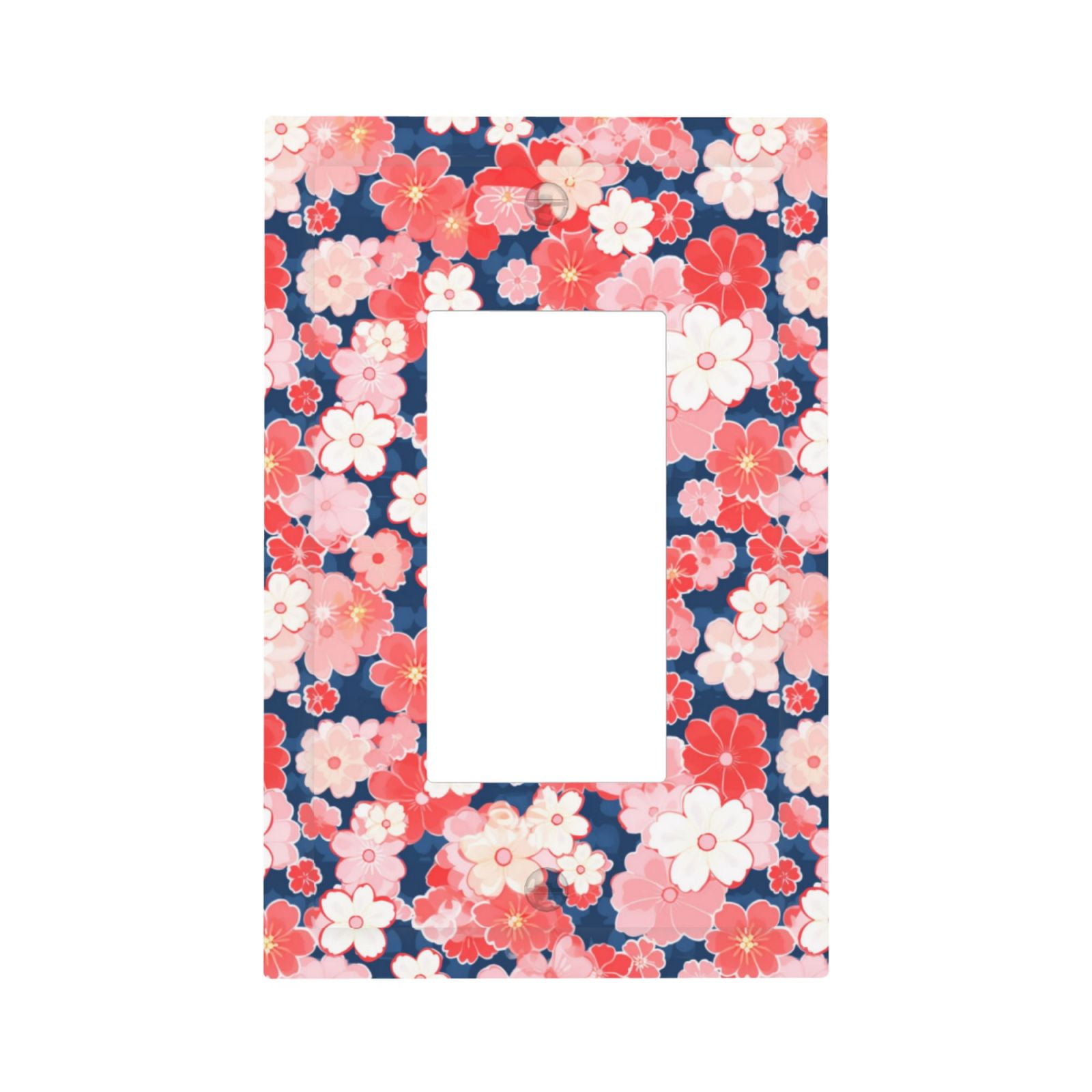 Easygdp Japanese Cherry Blossoms Decorator Light Switch or Receptacle ...