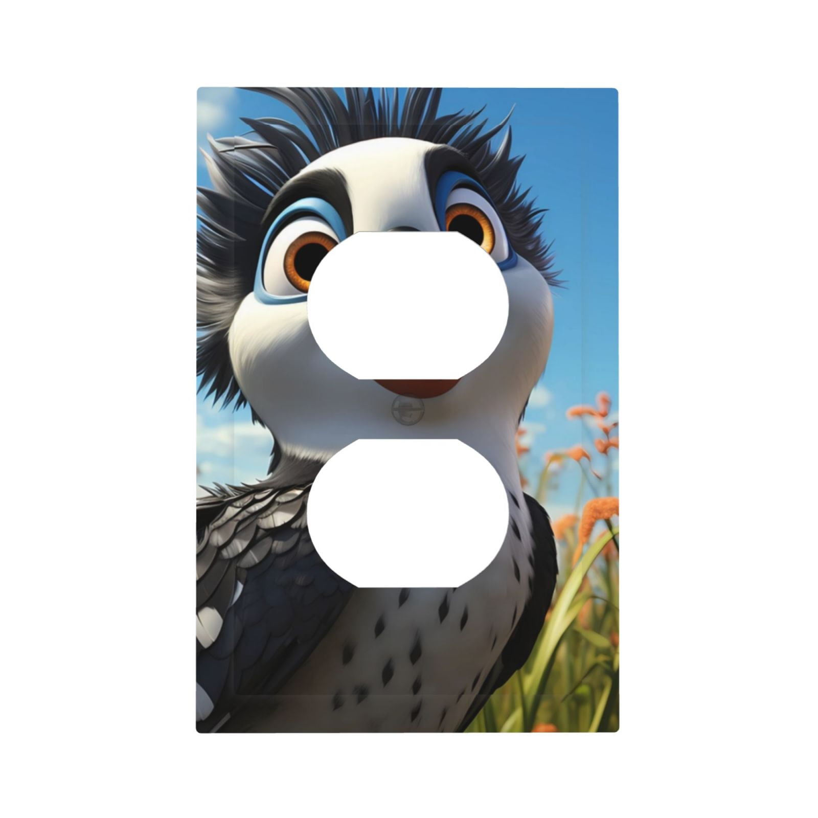 Easygdp Joyful Animated Bird Decorator Light Switch or Receptacle ...