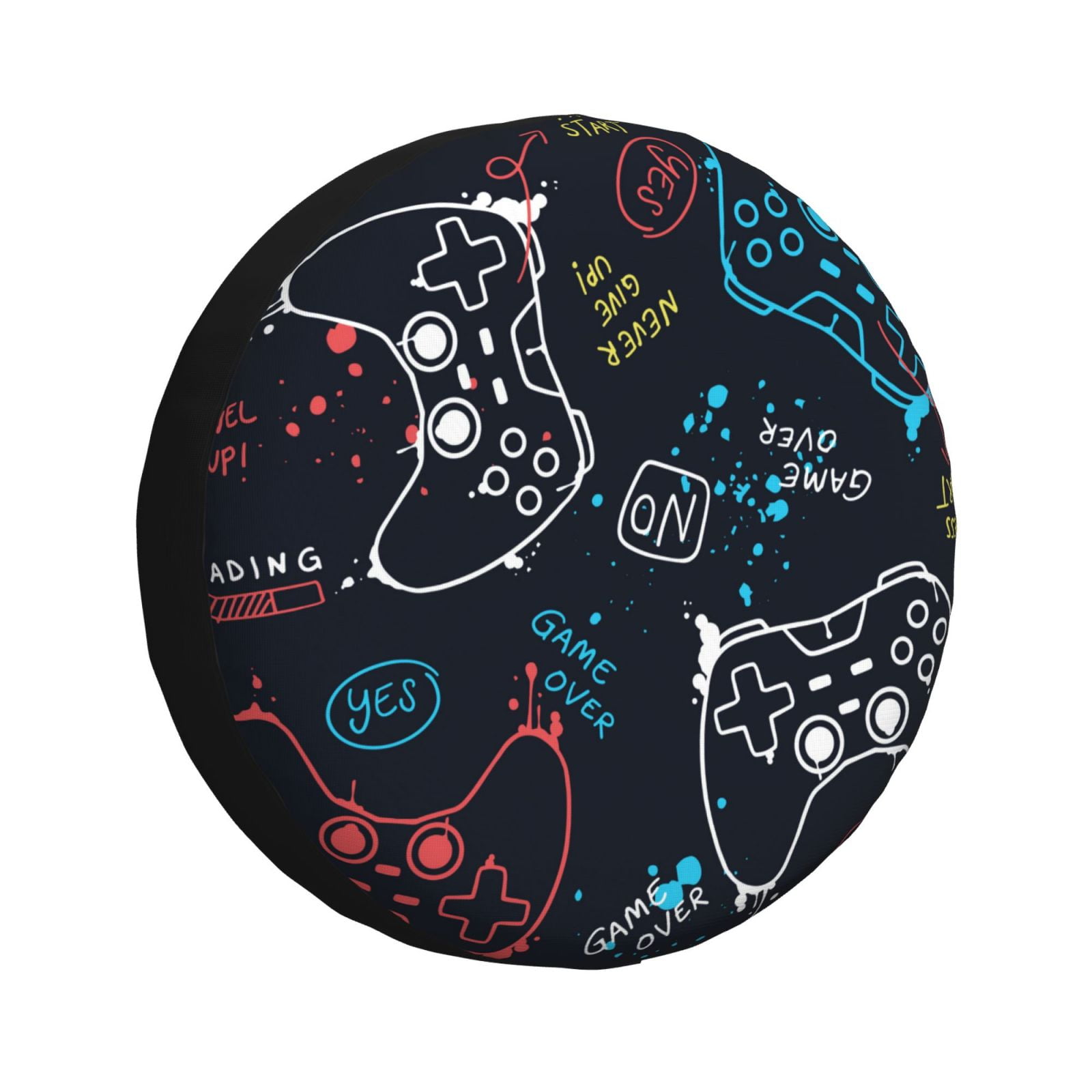 Easygdp Joystick Gamepad Wheel Sun Guard, Spare Tire Cover,Universal ...