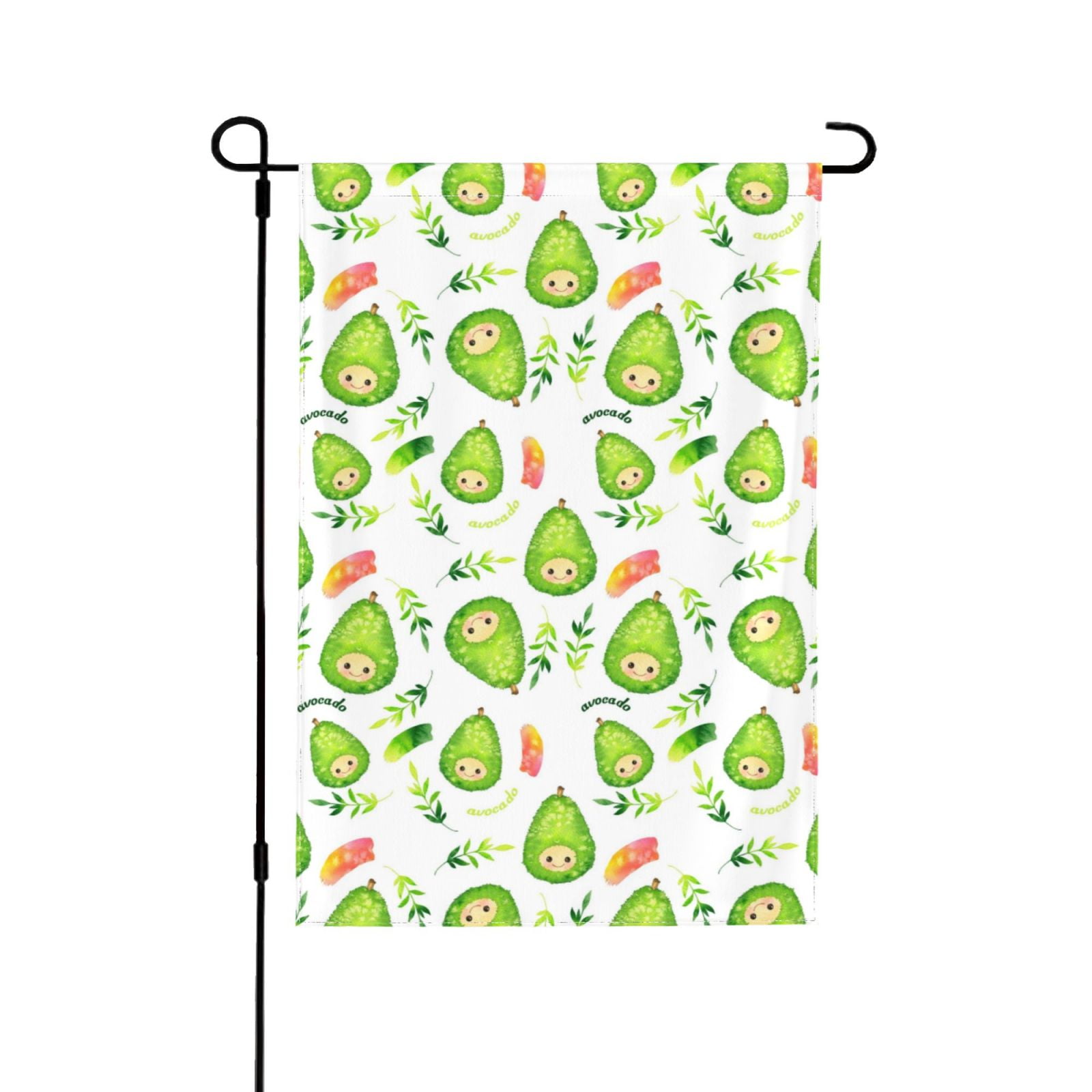 Easygdp Kawaii Avocado Garden Flag Yard Flag Welcome Flag, Double-Sided ...