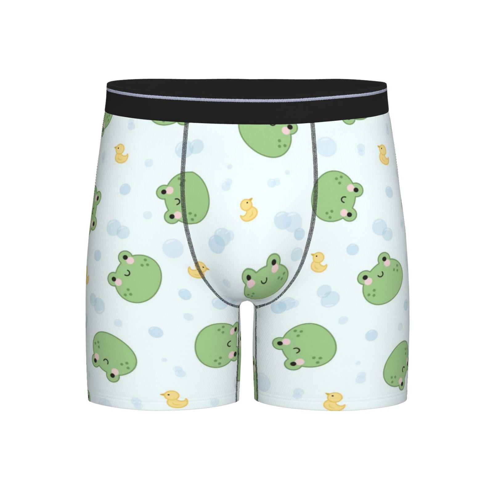 Easygdp Kawaii Frogs Men's Boxer Briefs Men’s Underwear Boxer Briefs ...