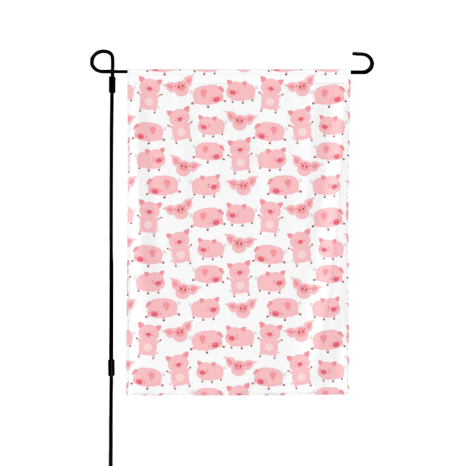 Easygdp Kawaii Pigs Garden Flag Yard Flag Welcome Flag, Double-Sided ...