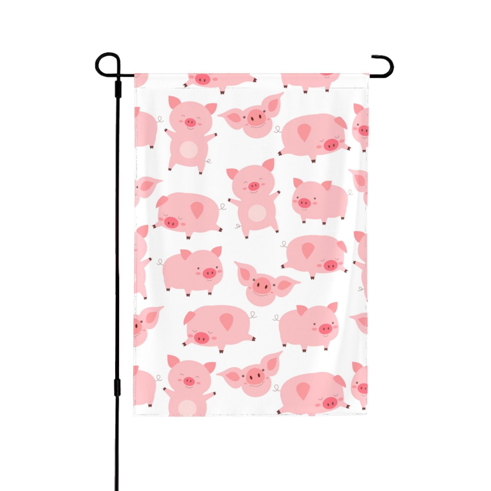 Easygdp Kawaii Pigs Garden Flag Yard Flag Welcome Flag, Double-Sided ...