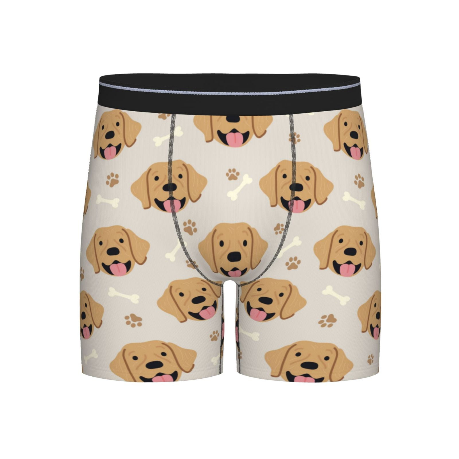 Easygdp Labrador Retriever Dog Men's Boxer Briefs Men’s Underwear Boxer ...