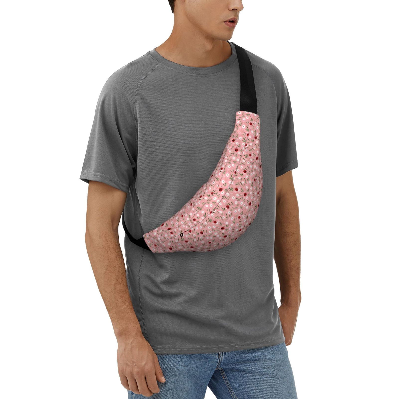 Easygdp Ladybug And Flowers Fanny Pack for Men Women,Fashion Waist ...