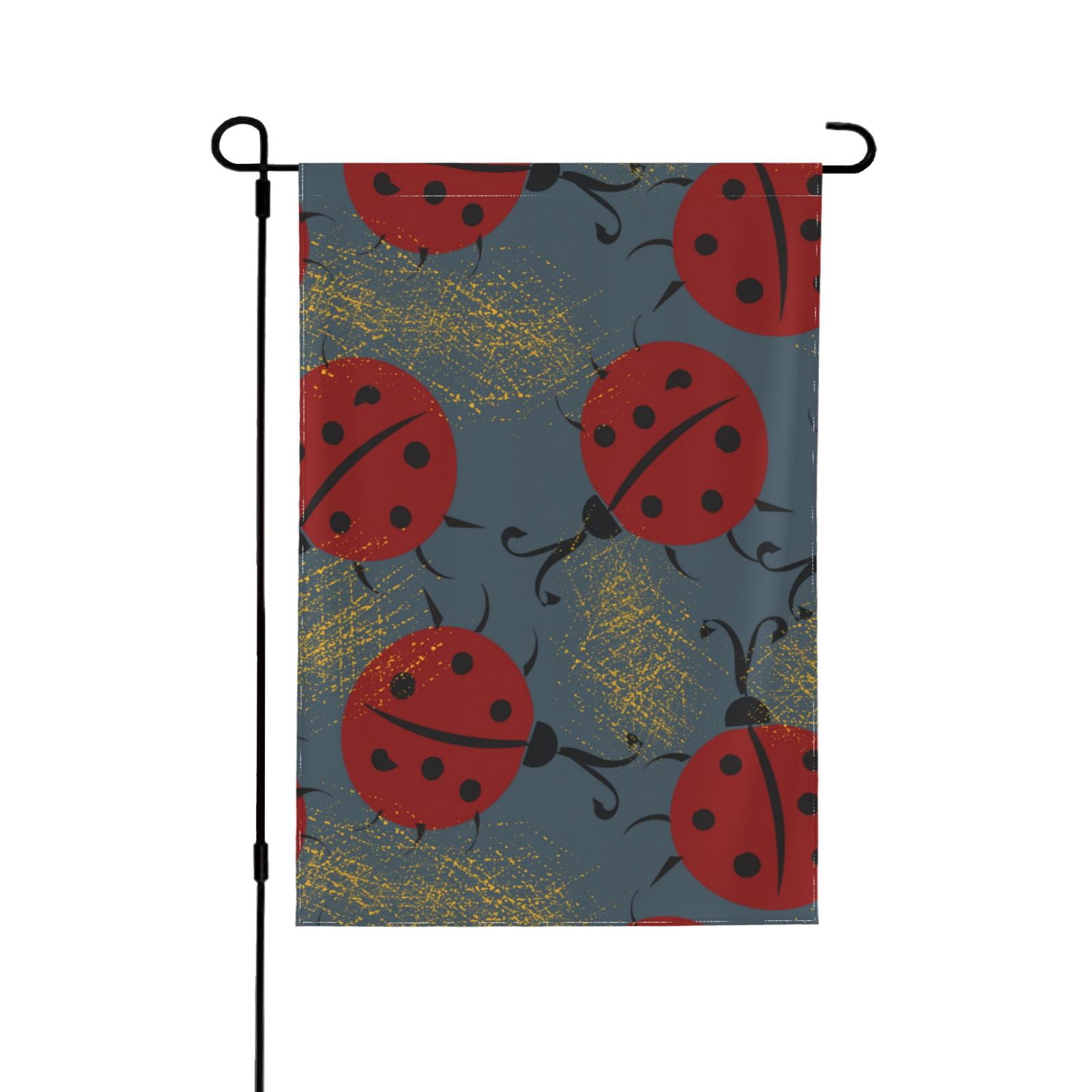 Easygdp Ladybug Garden Flag Yard Flag Welcome Flag, Double-Sided ...