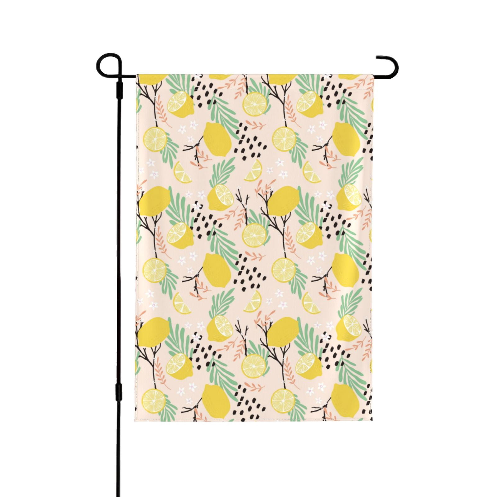 Easygdp Lemon Leaves Garden Flag Yard Flag Welcome Flag, Double-Sided ...