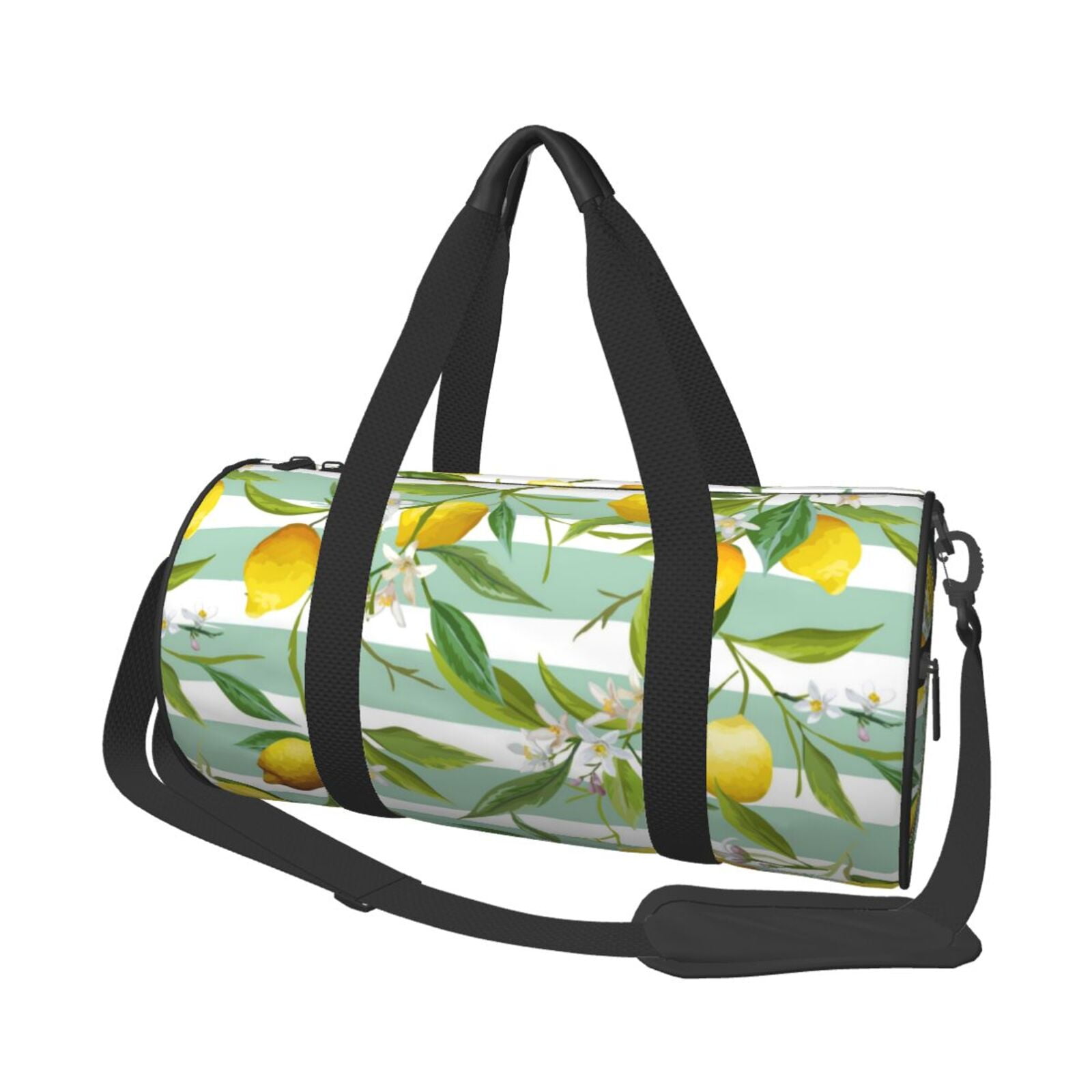Easygdp Lemon Travel Bag, Camping, Weekend, Carry On Overnight Duffel ...