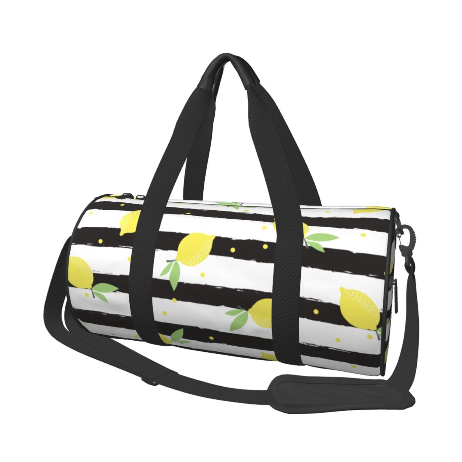 Easygdp Lemon Travel Bag, Camping, Weekend, Carry On Overnight Duffel ...