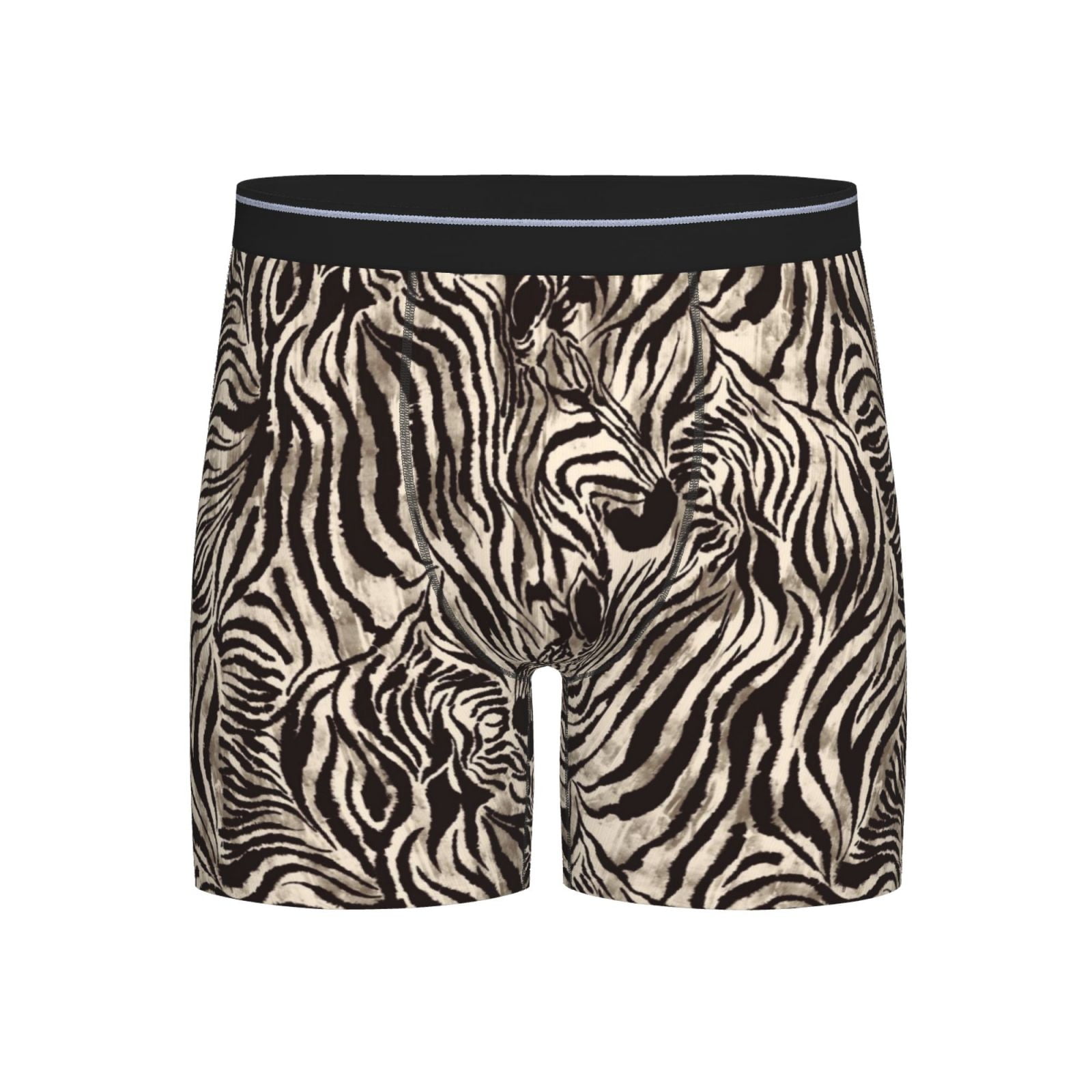 Easygdp Leopard And Zebra1 Men's Boxer Briefs Men’s Underwear Boxer ...