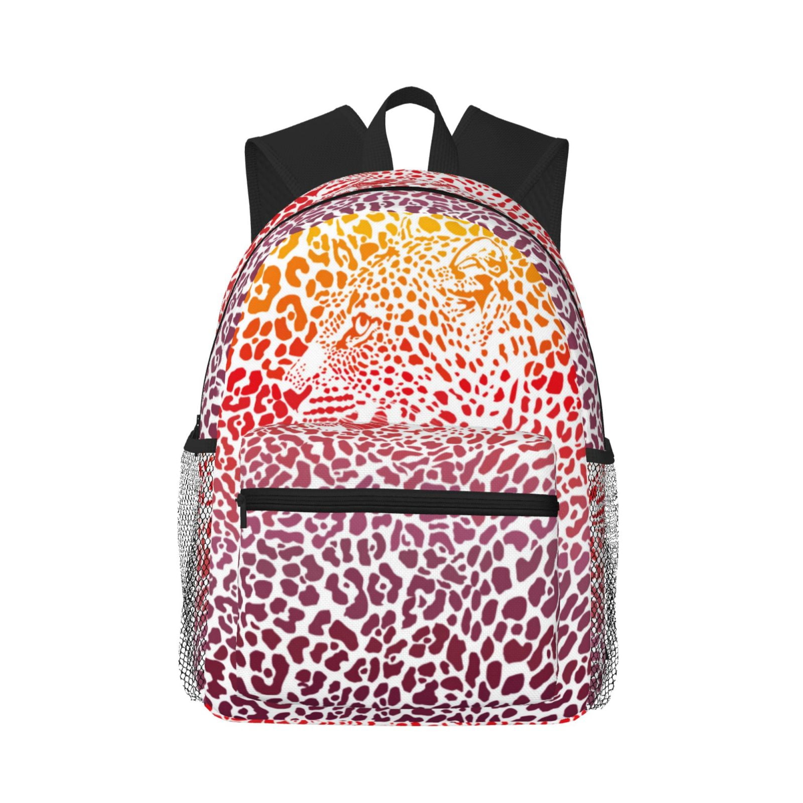 Easygdp Leopard Skins And Heads Casual Laptop Backpack, Backpack for ...