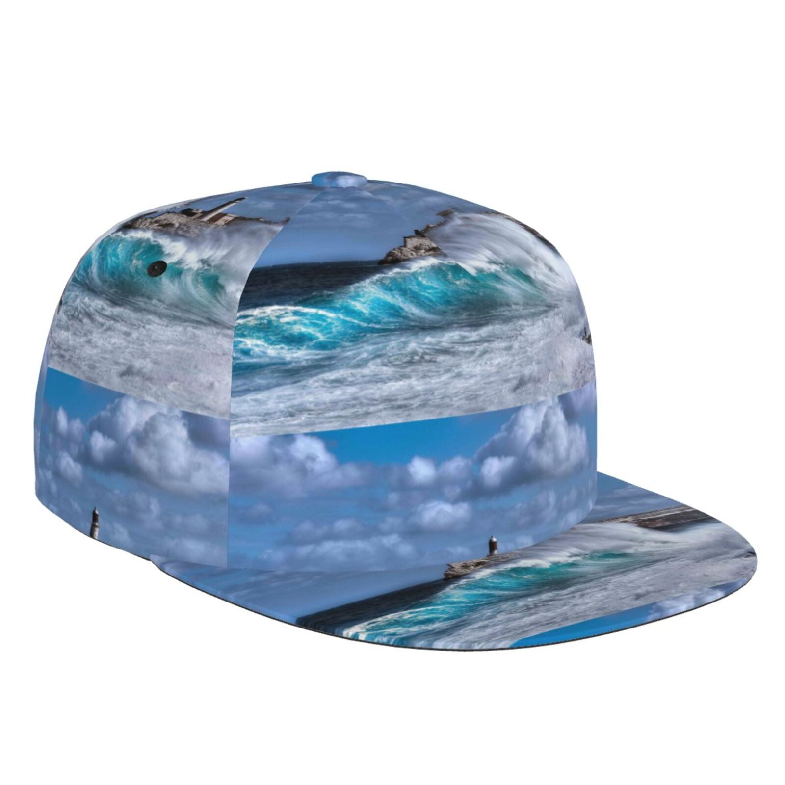 Easygdp Lighthouse in Havana Baseball Cap with Adjustable Flat Suitable ...