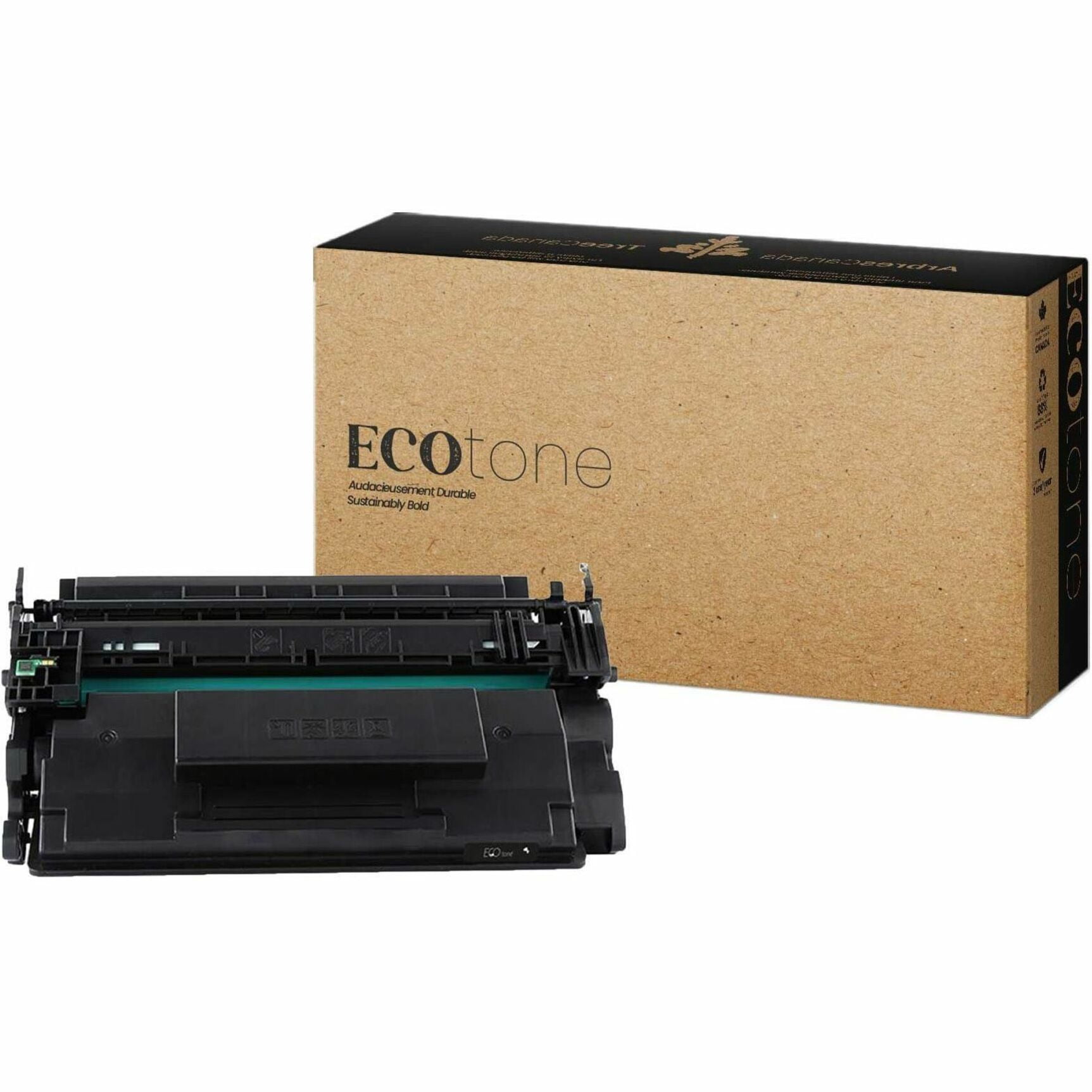 EcoTone Toner Cartridge, Remanufactured for Hewlett Packard CF287A ...