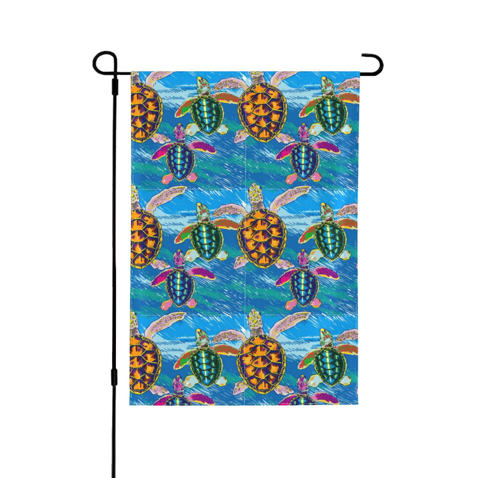 Easygdp Little Sea Turtles Garden Flag Yard Flag Welcome Flag, Double ...