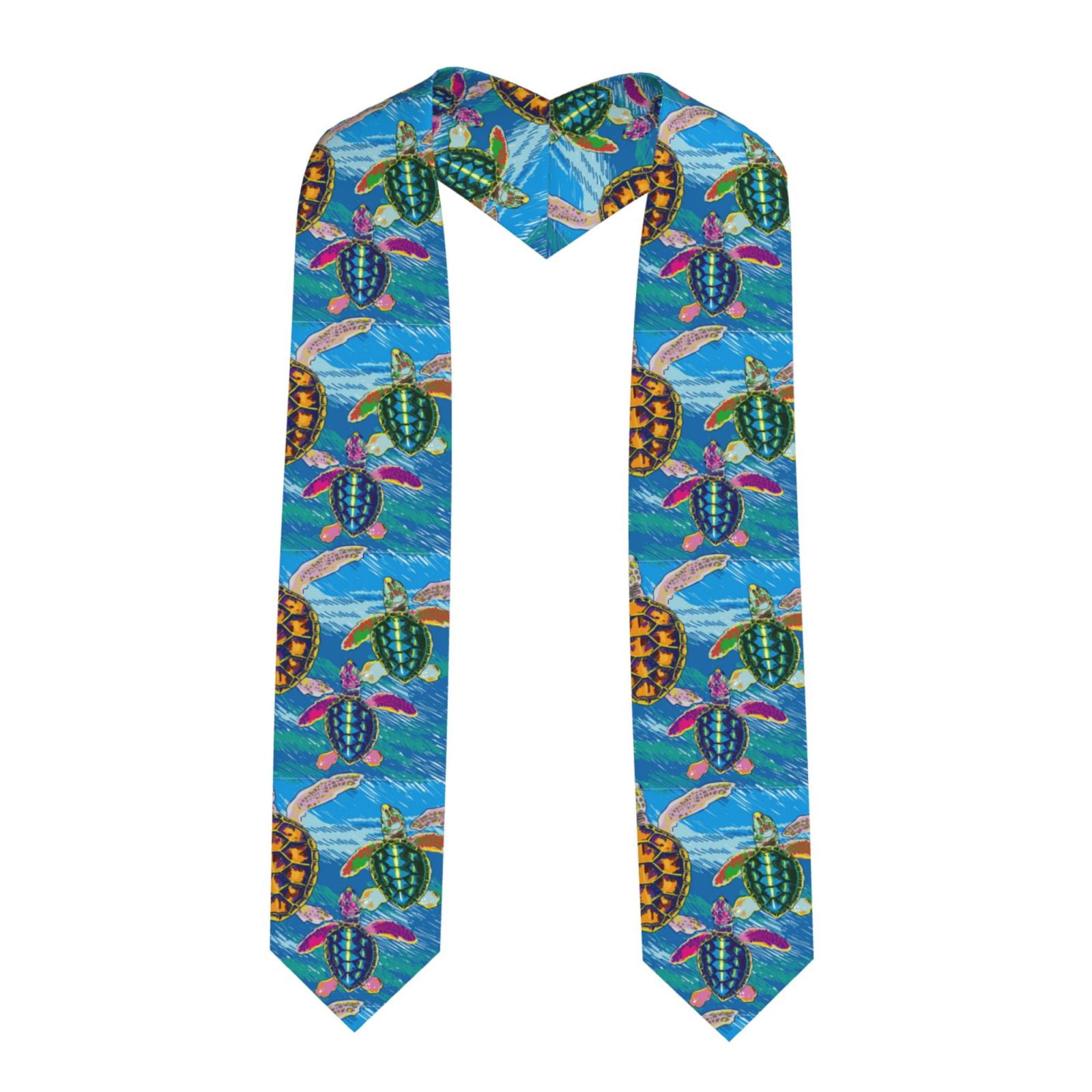 Easygdp Little Sea Turtles Unisex Adult Graduation Stole Shawl 36" Long ...
