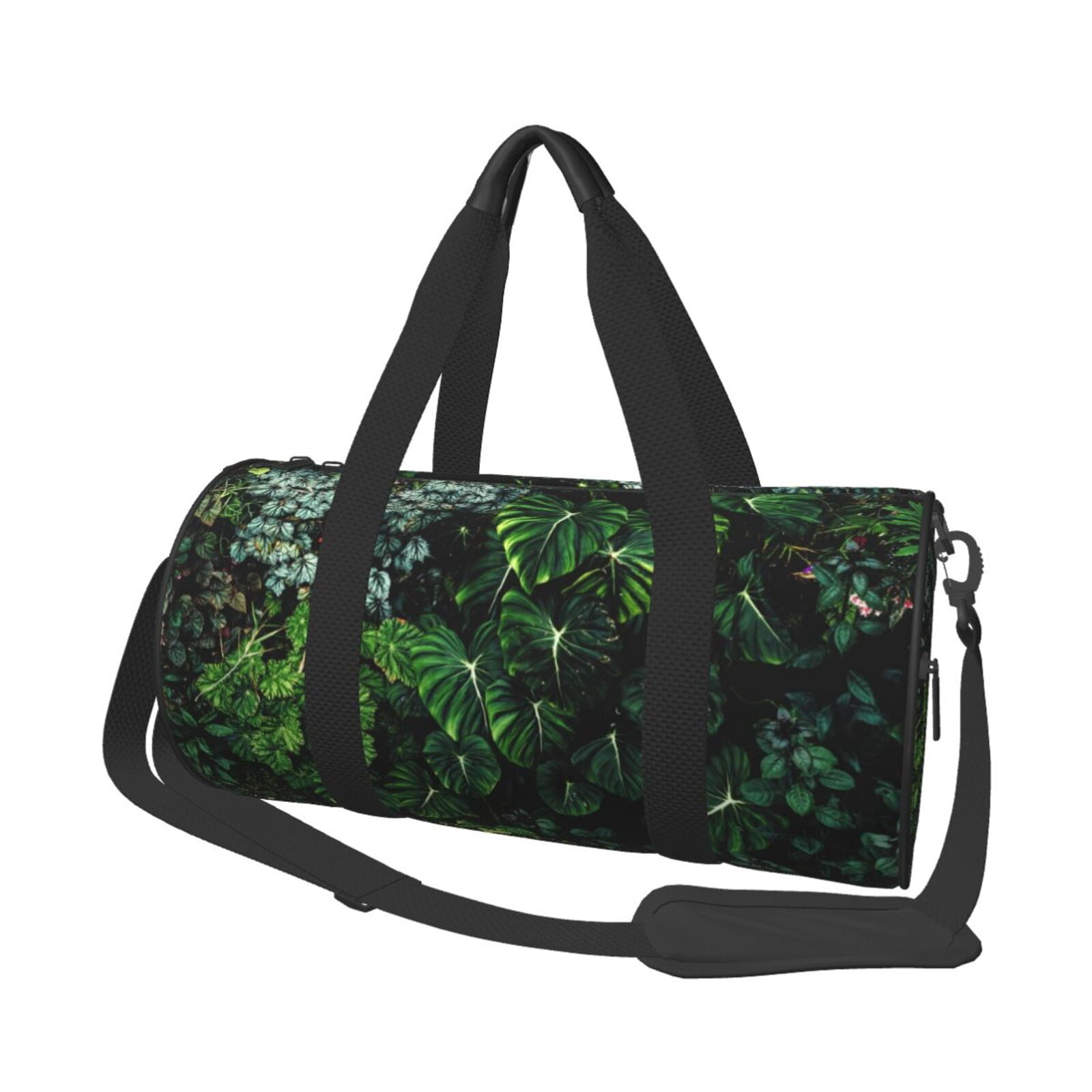 Easygdp Lush Foliage Green Plant Travel Duffle Bag,Carry on Bag Travel ...
