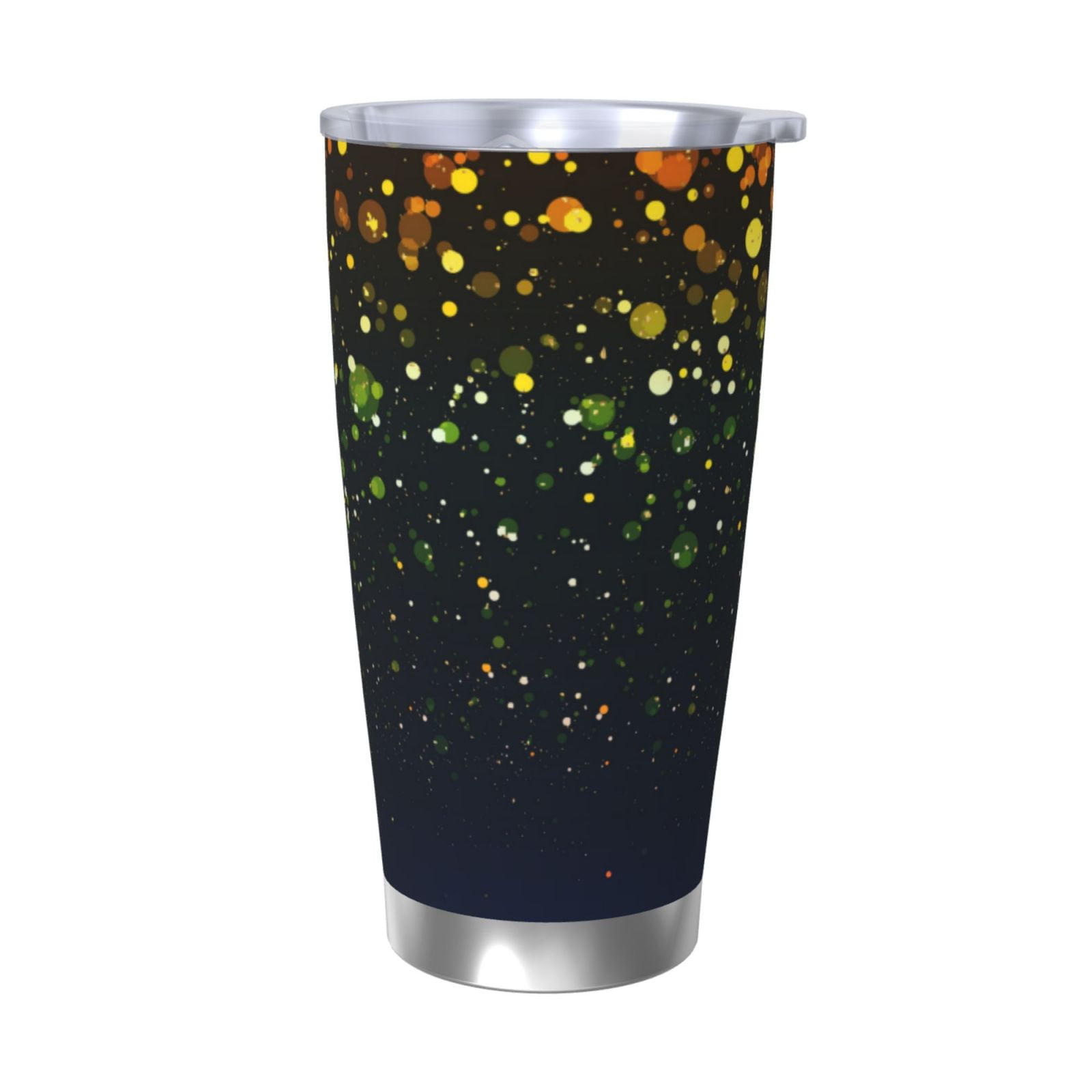 Easygdp Luxury golden sparkle Print 20oz Stainless Steel Vacuum ...