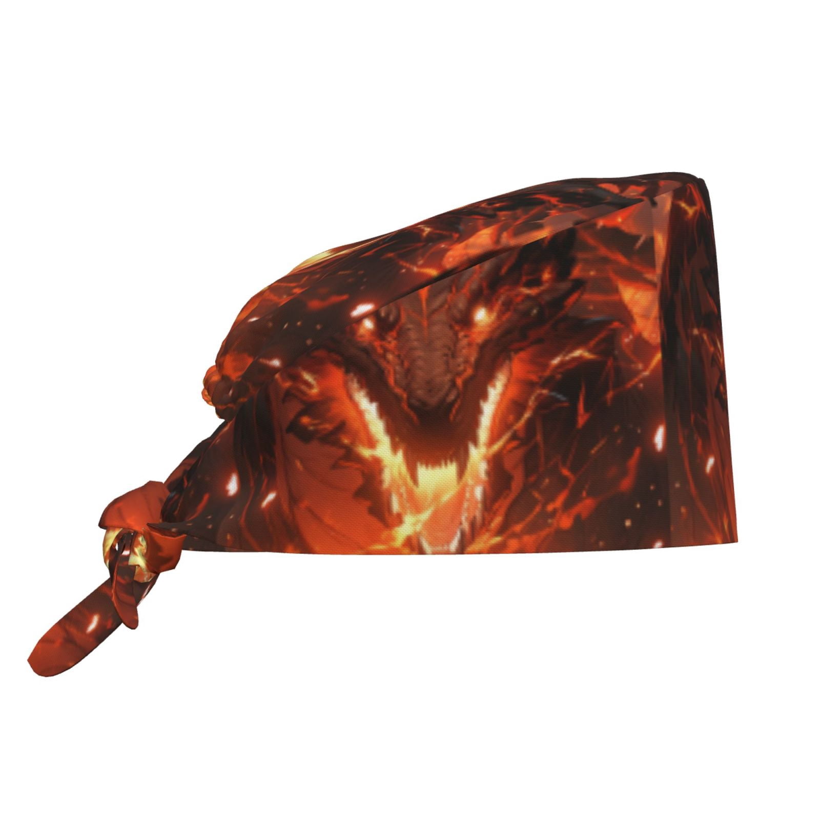 Easygdp Magma Fire Black Dragon Men Women Adjustable Cap Working Hat ...