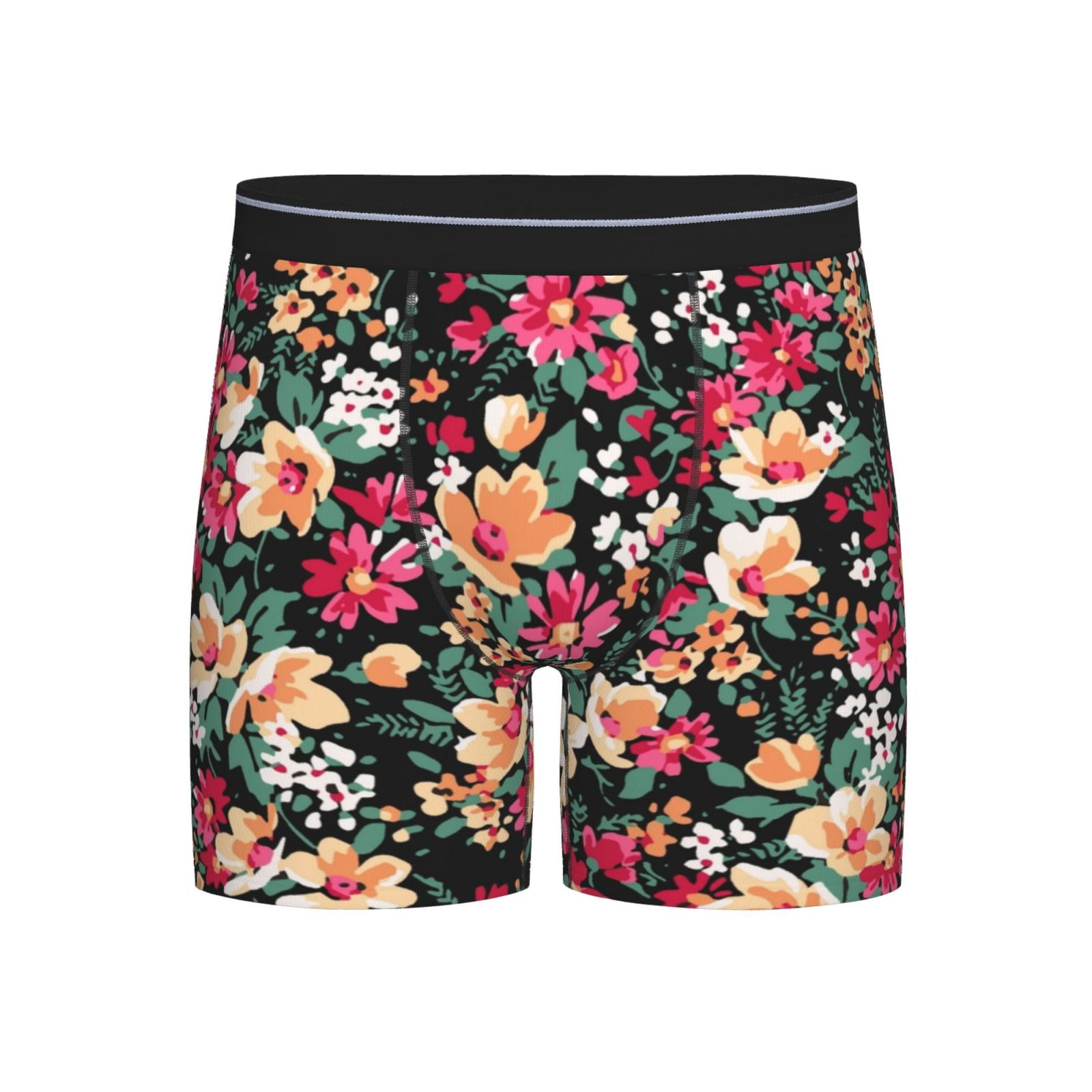 Easygdp Many Kind Of Flowers Men's Boxer Briefs Men’s Underwear Boxer ...