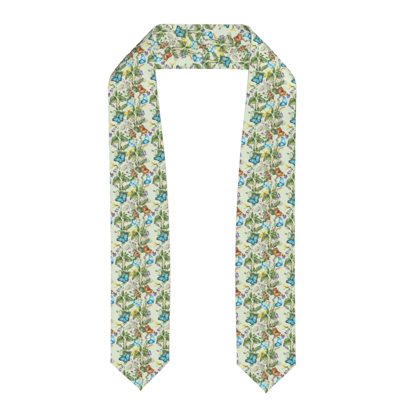 Easygdp Meadow Plants And Butterflies Unisex Adult Graduation Stole ...