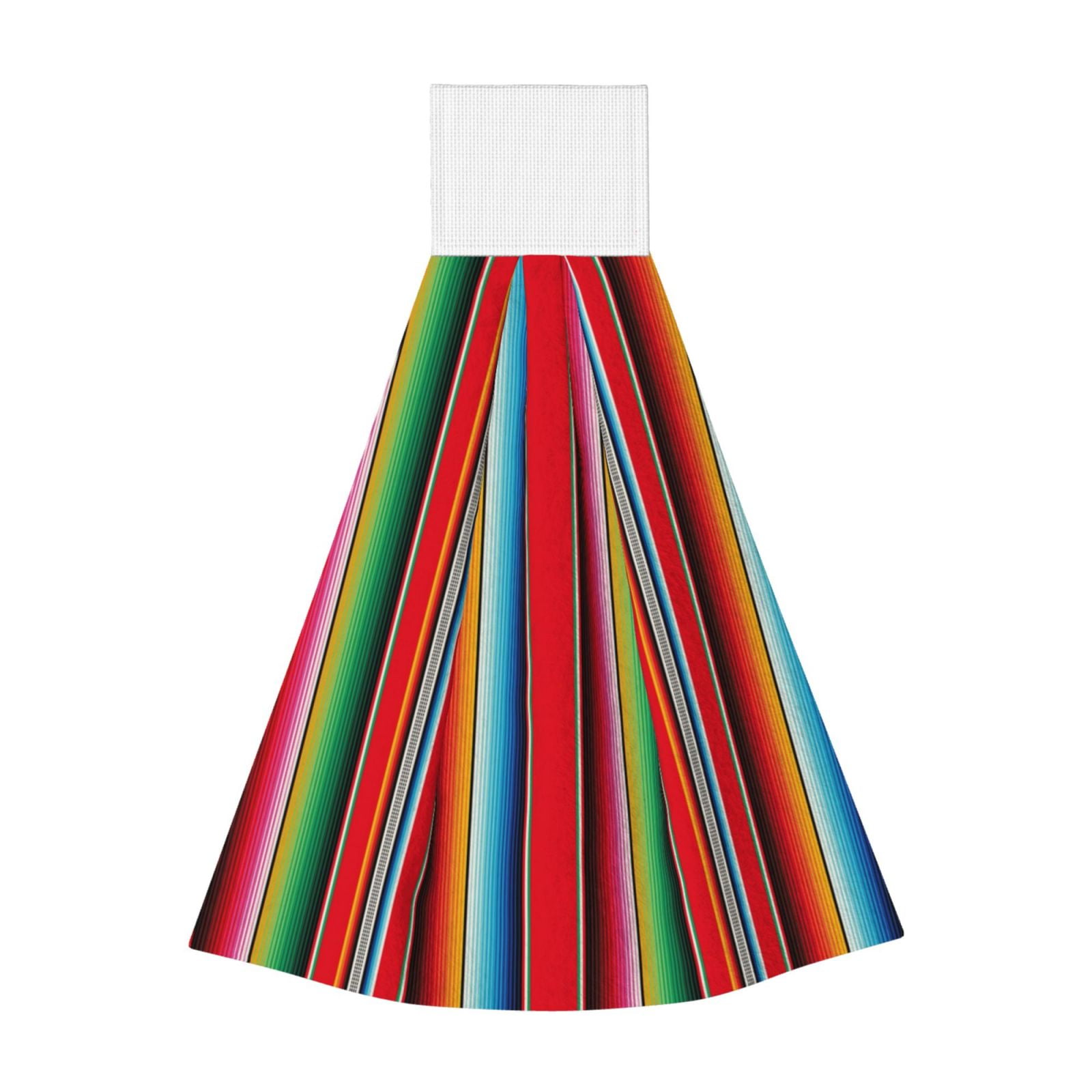 Easygdp Mexican Serape Blanket Stripes Kitchen Hand Towels Hanging Tie ...