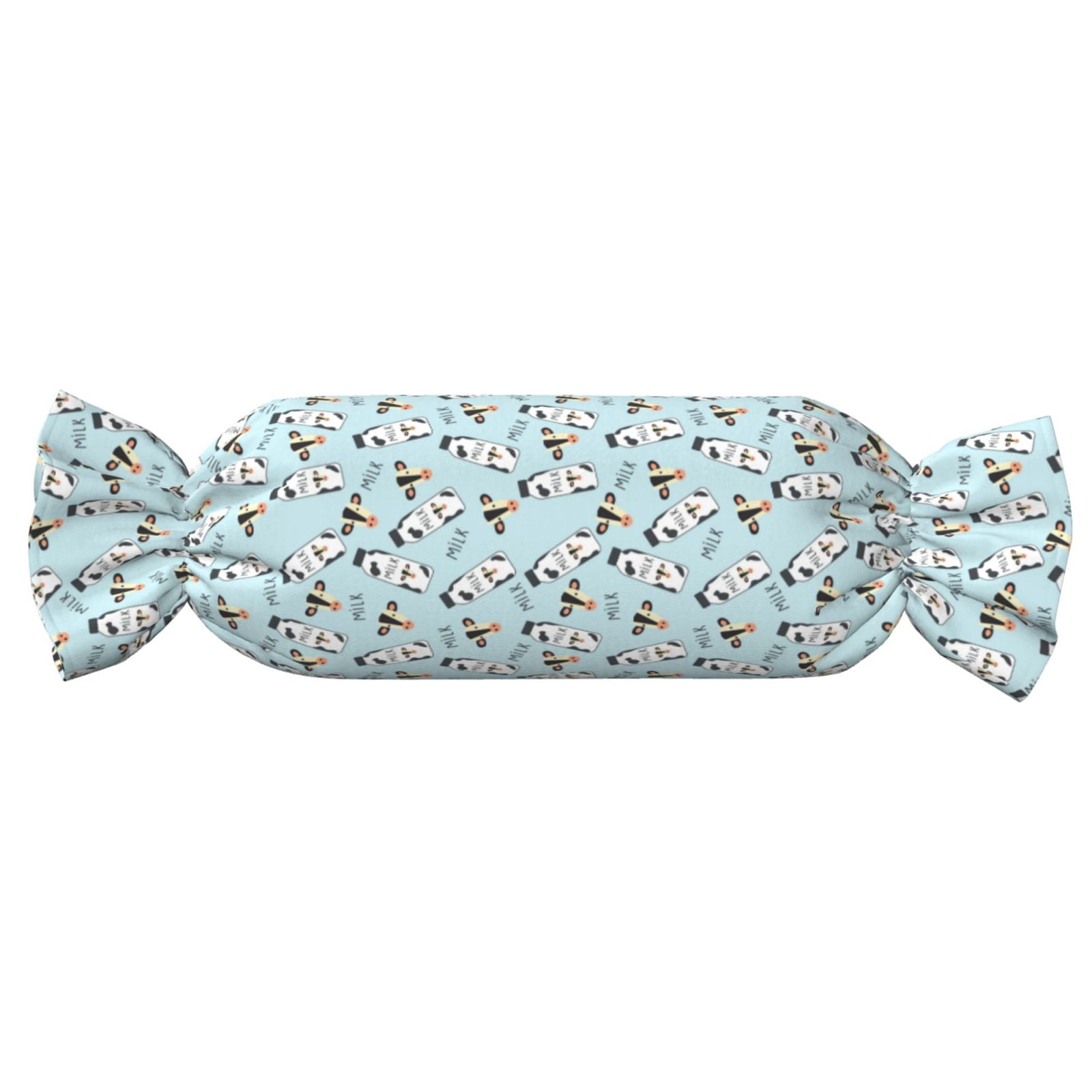 Easygdp Milk Bottles And Cow Head Candy Pillow Cylindrical Pillows Sofa ...