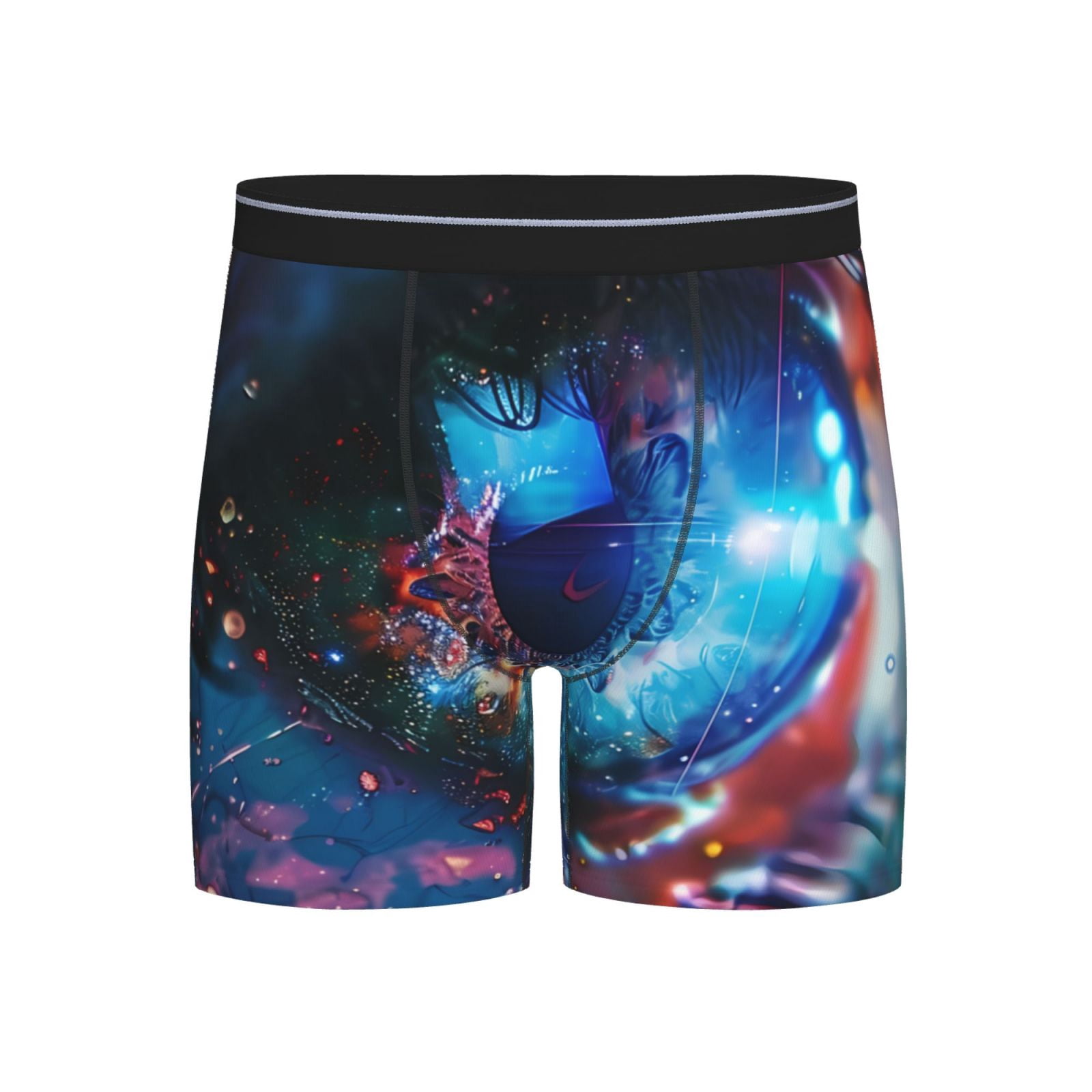 Easygdp Modern Colorful Eyes Men's Boxer Briefs Men’s Underwear Boxer ...