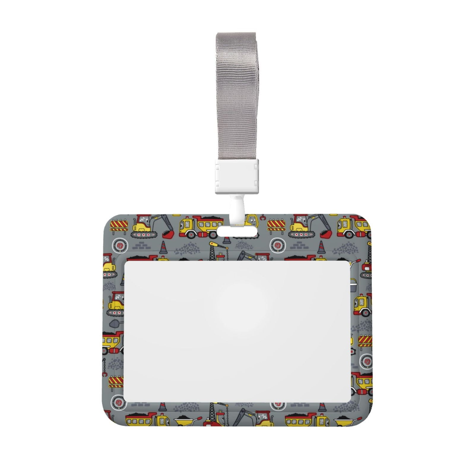 Easygdp Modern Excavator Card Badge Holder Work Badge Sleeve for Office ...