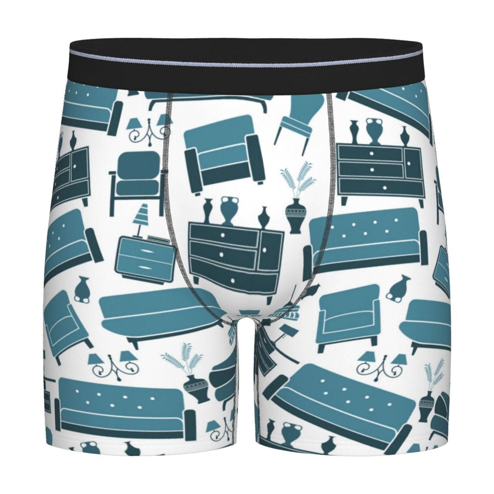 Easygdp Modern Furniture Men's Boxer Briefs Men’s Underwear Boxer ...