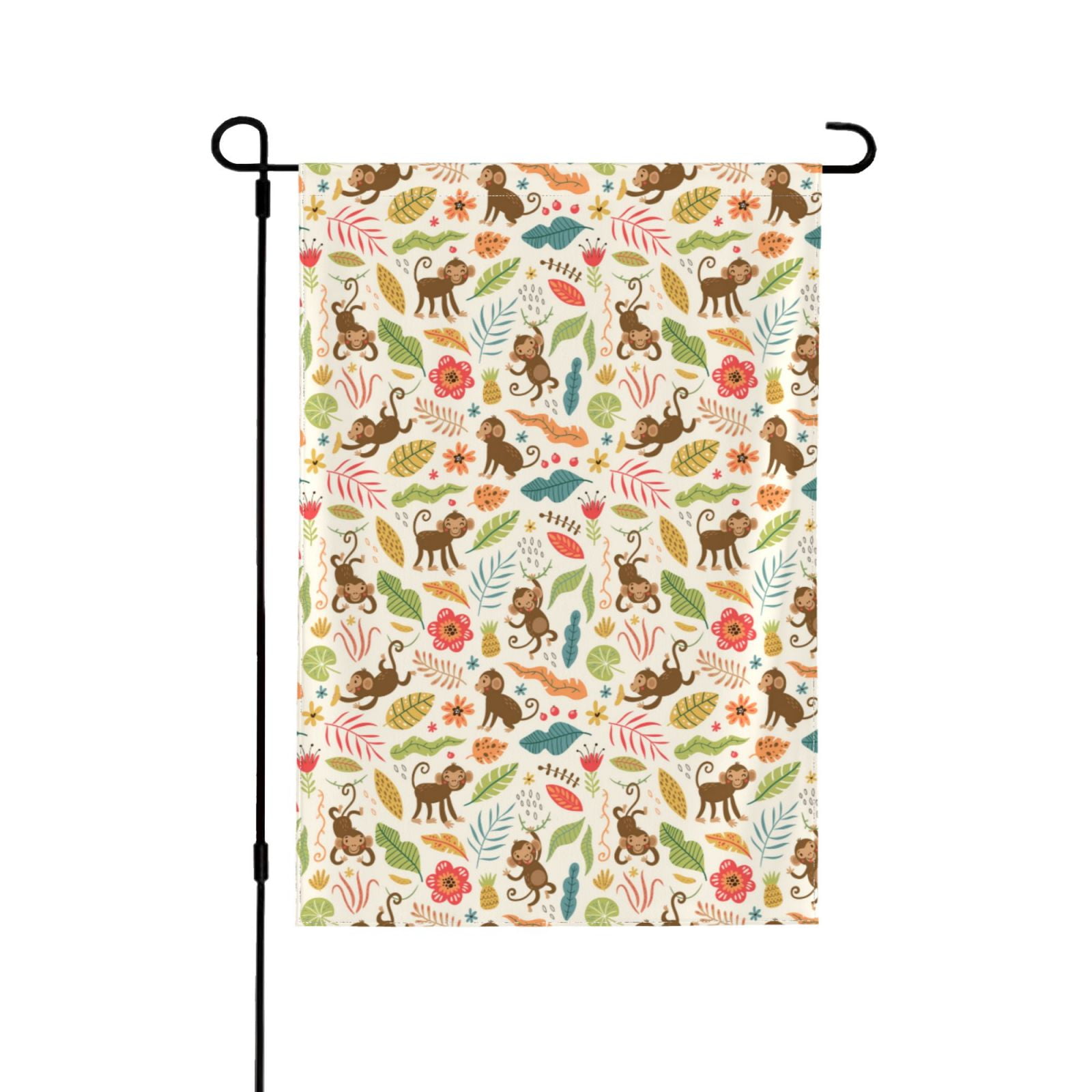 Easygdp Monkeys in the Jungle Garden Flag Yard Flag Welcome Flag ...