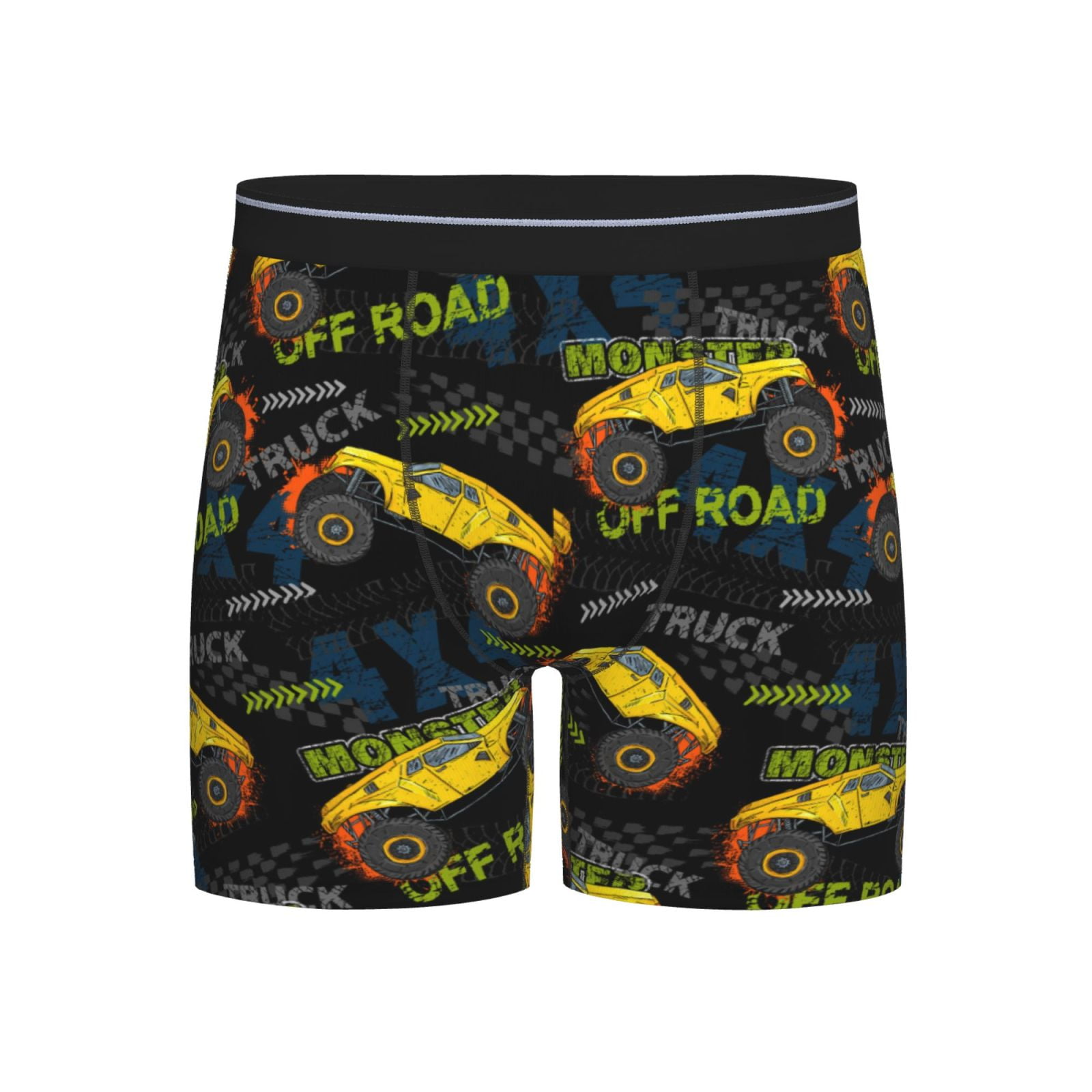 Easygdp Monster Truck1 Men's Boxer Briefs Men’s Underwear Boxer Briefs ...