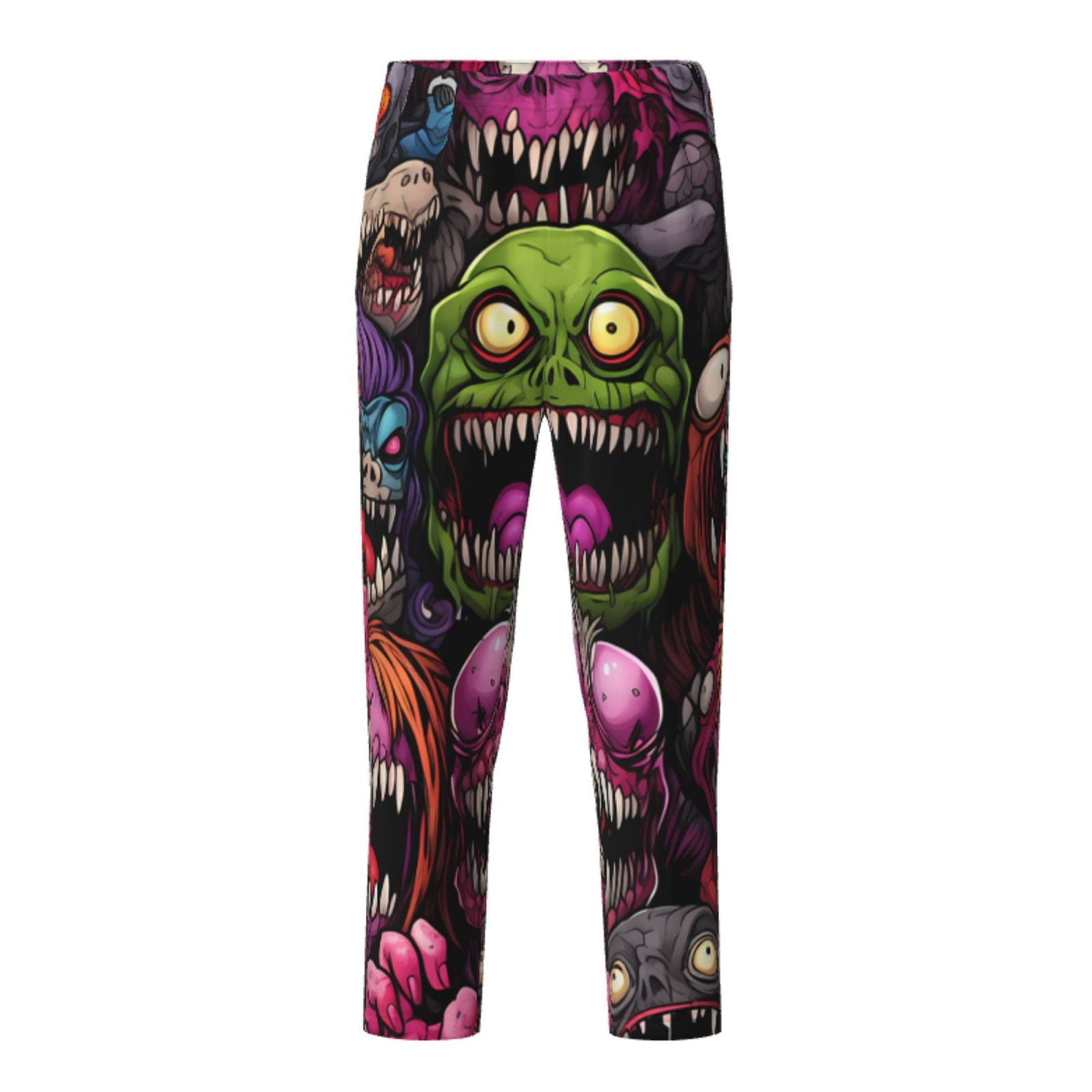 Easygdp Monstrous Cartoon Characters Boys Girls Pajama Pants Long Sleep ...