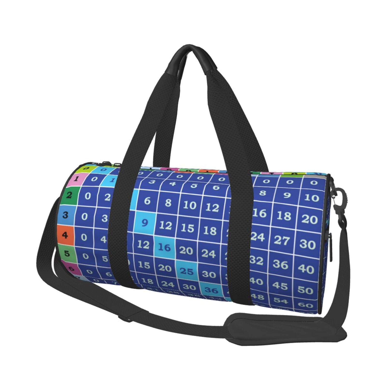 Easygdp Multiplication Table Travel Duffle Bag,Carry on Bag Travel Bags ...