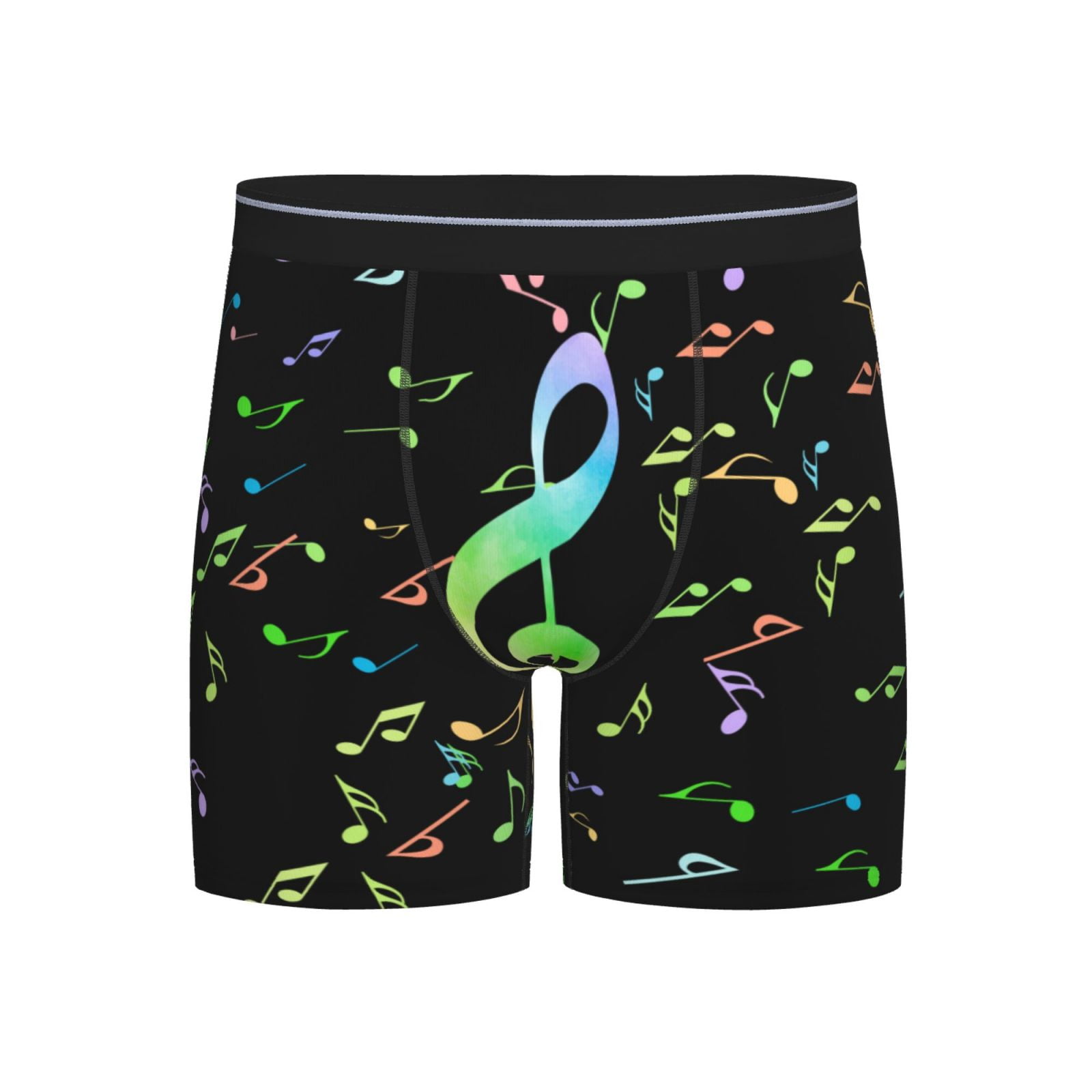 Easygdp Music Notes Men's Boxer Briefs Men’s Underwear Boxer Briefs for ...