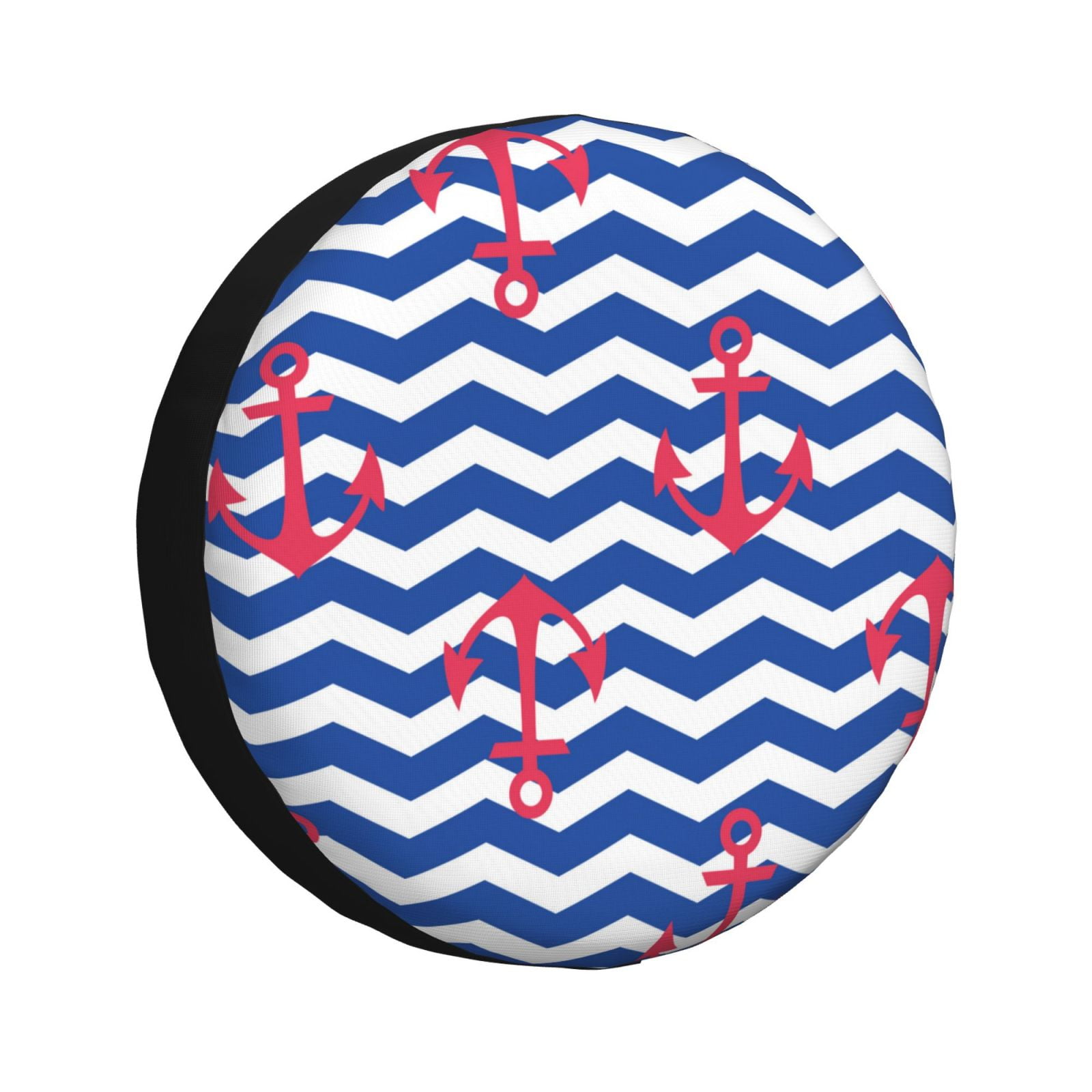 Easygdp Nautical Anchors Wheel Sun Guard, Spare Tire Cover,Universal ...
