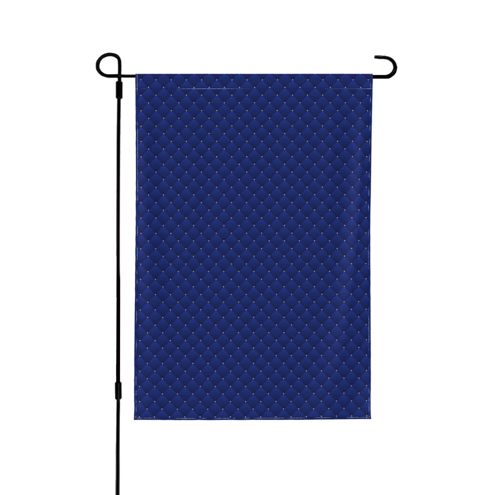 Easygdp Navy Blue Garden Flag Yard Flag Welcome Flag, Double-Sided ...