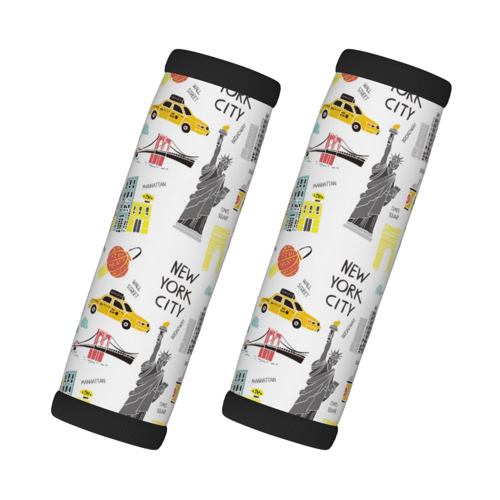 Easygdp New York Luggage Handle Wraps for Suitcase, Handle Covers ...