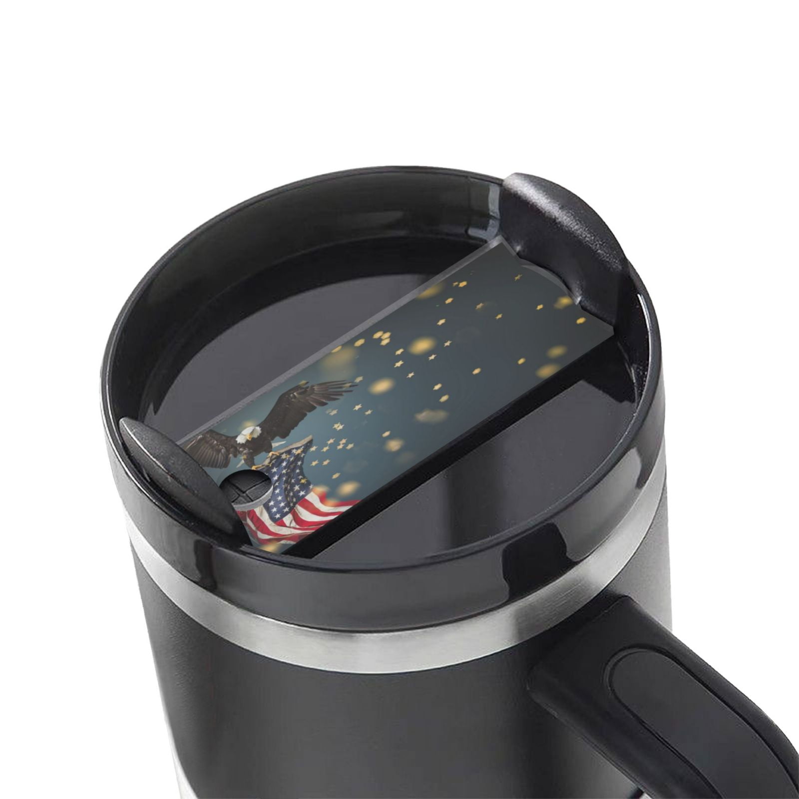 Easygdp North American Bald Eagle Name Plate Compatible Stanley Cups ...