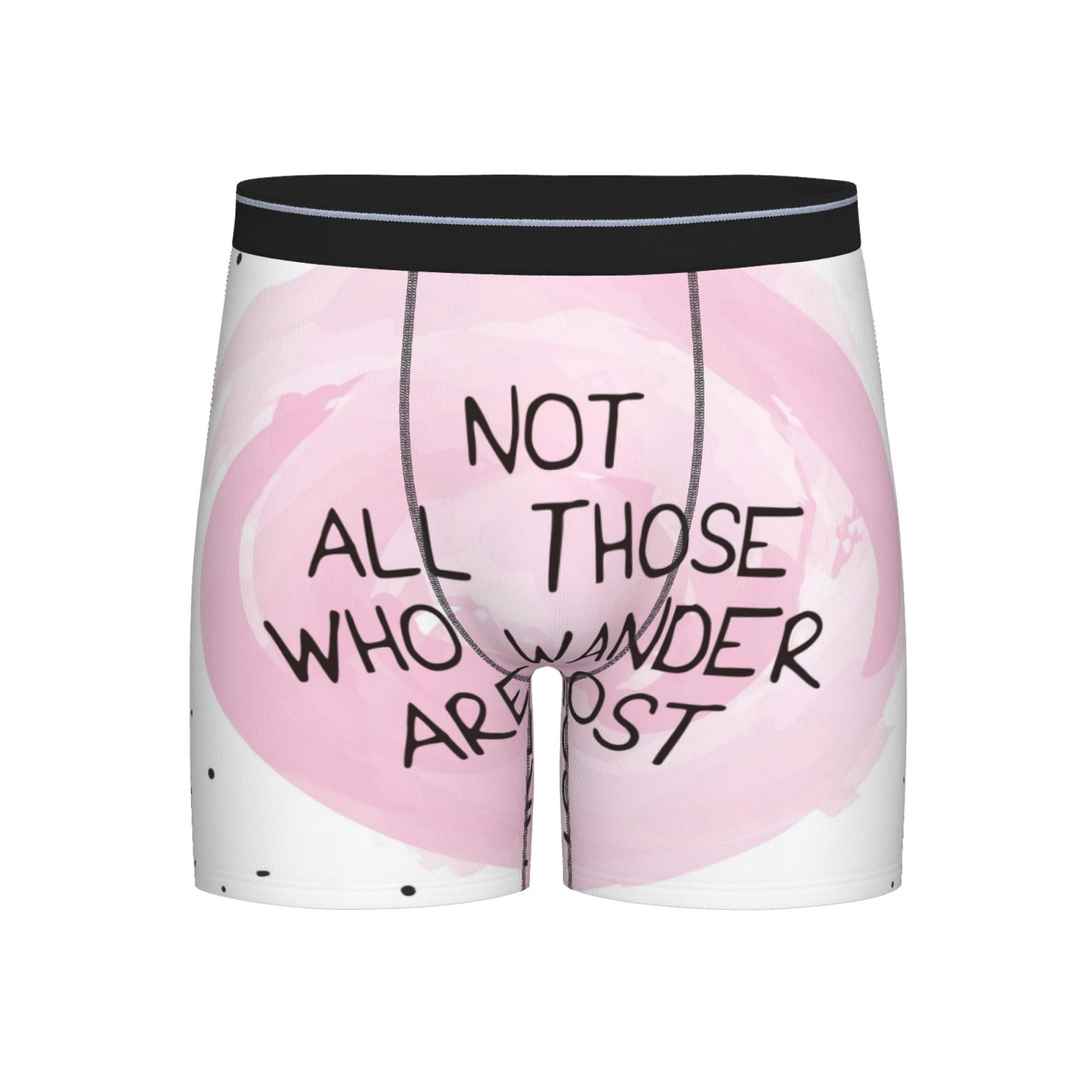 Easygdp Not All Those Who Wander Are Lost Men's Boxer Briefs Men’s ...