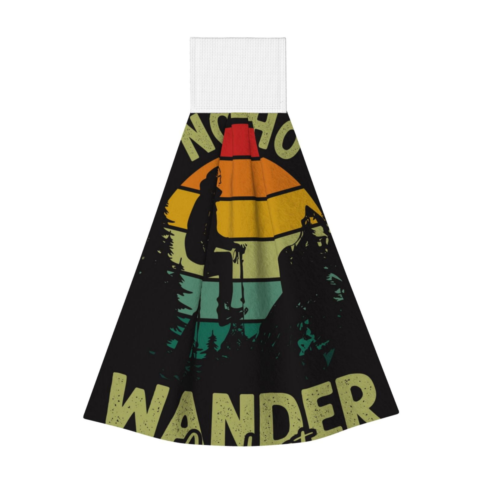 Easygdp Not All Who Wander Are Lost 1 Kitchen Hand Towels Hanging Tie ...