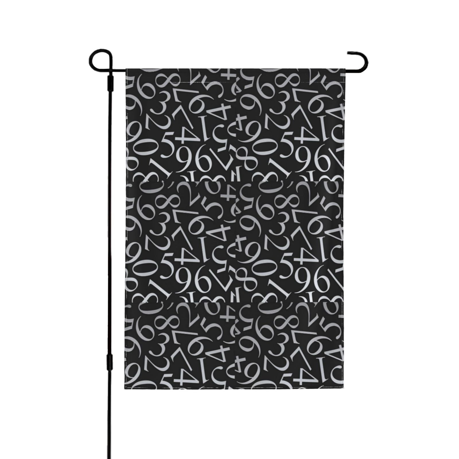 Easygdp Numbers Garden Flag Yard Flag Welcome Flag, Double-Sided ...