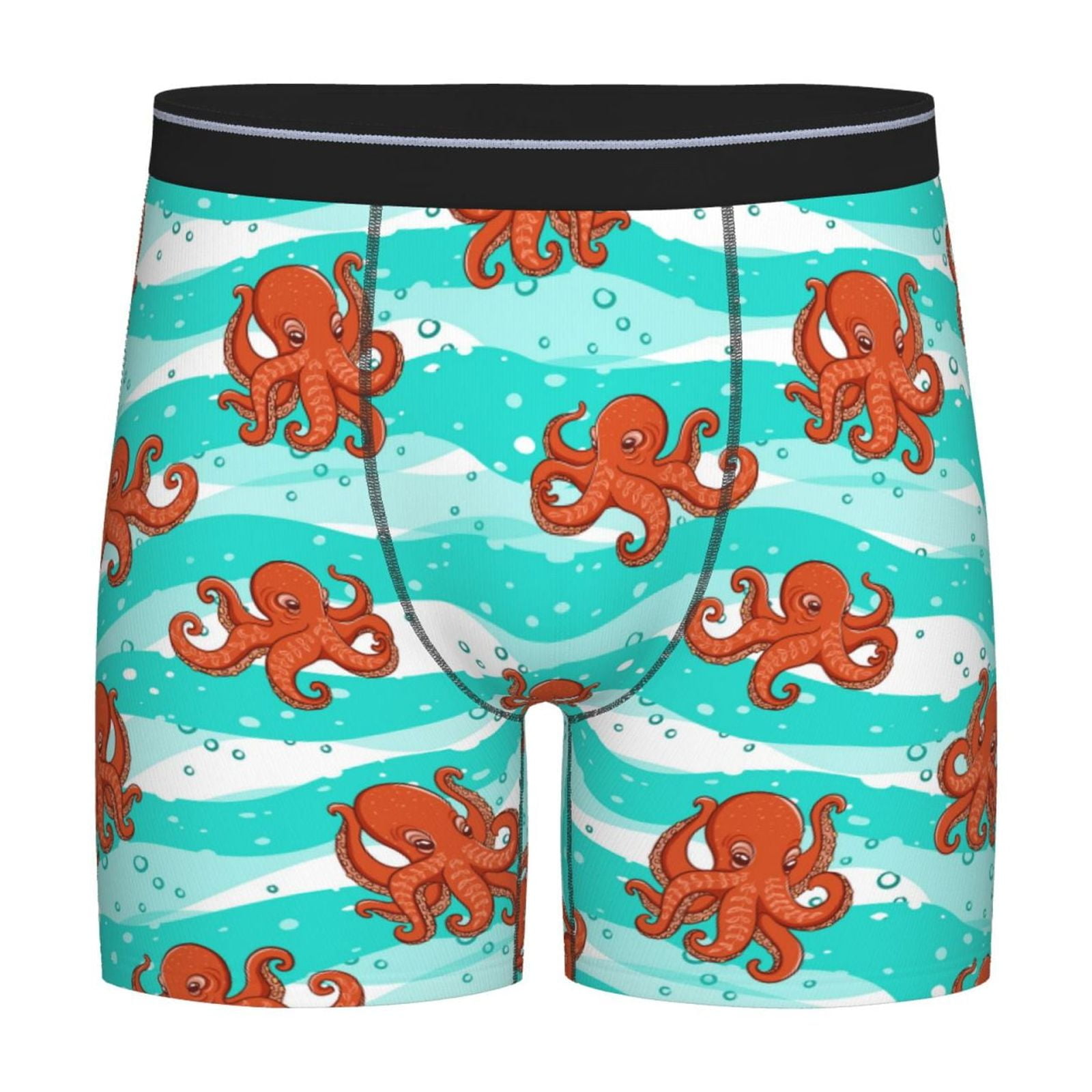 Easygdp Octopuses Men's Boxer Briefs Men’s Underwear Boxer Briefs for ...
