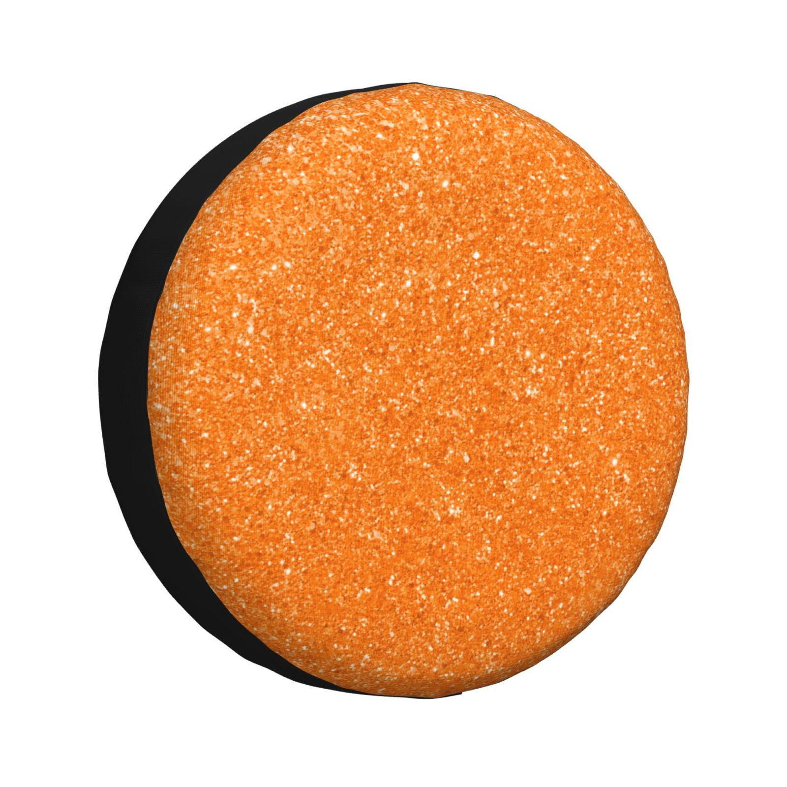Easygdp Orange Glitter2 Automobile Tire Dust Cover, 14-17in Spare Tire ...