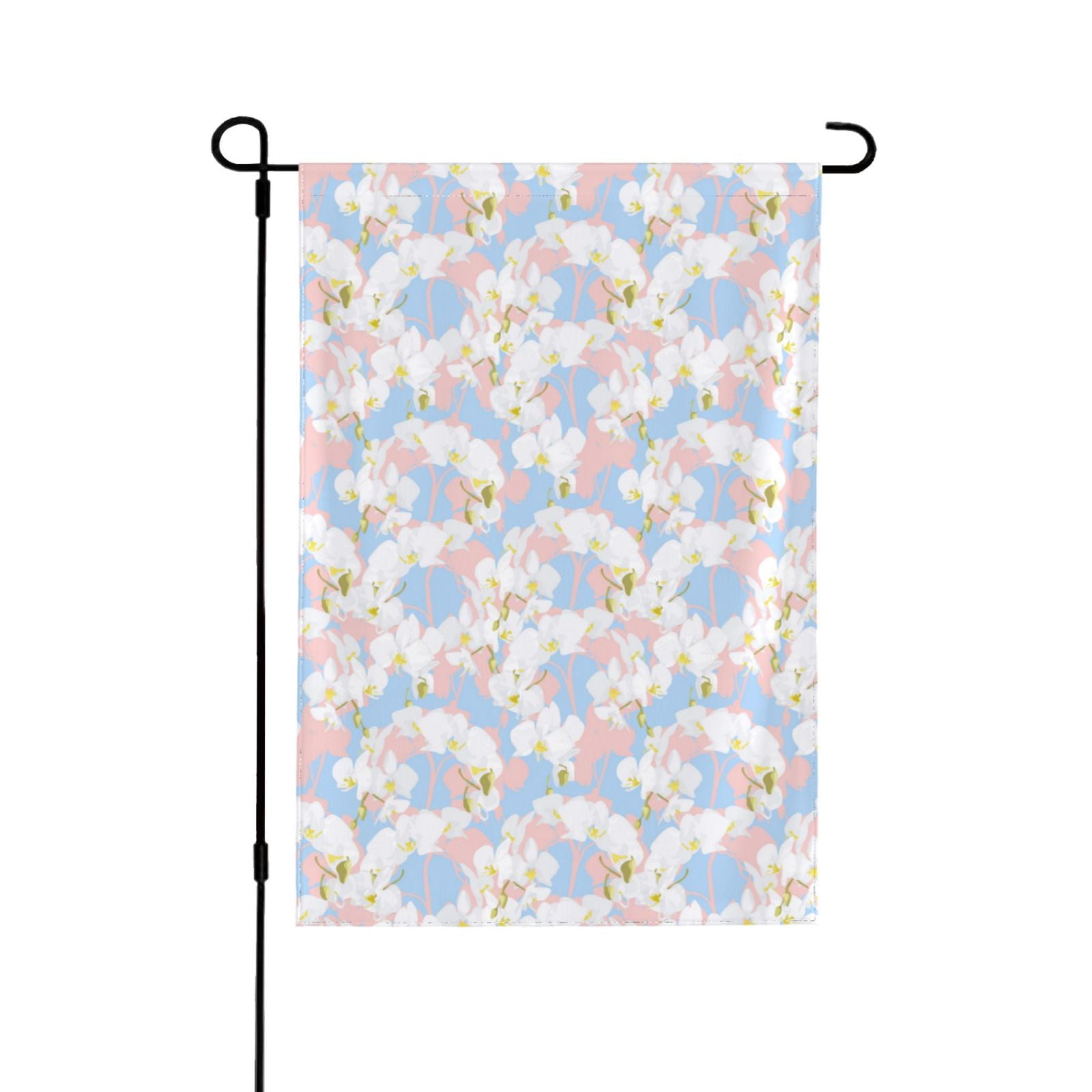 Easygdp Orchids Flowers Garden Flag Yard Flag Welcome Flag, Double ...