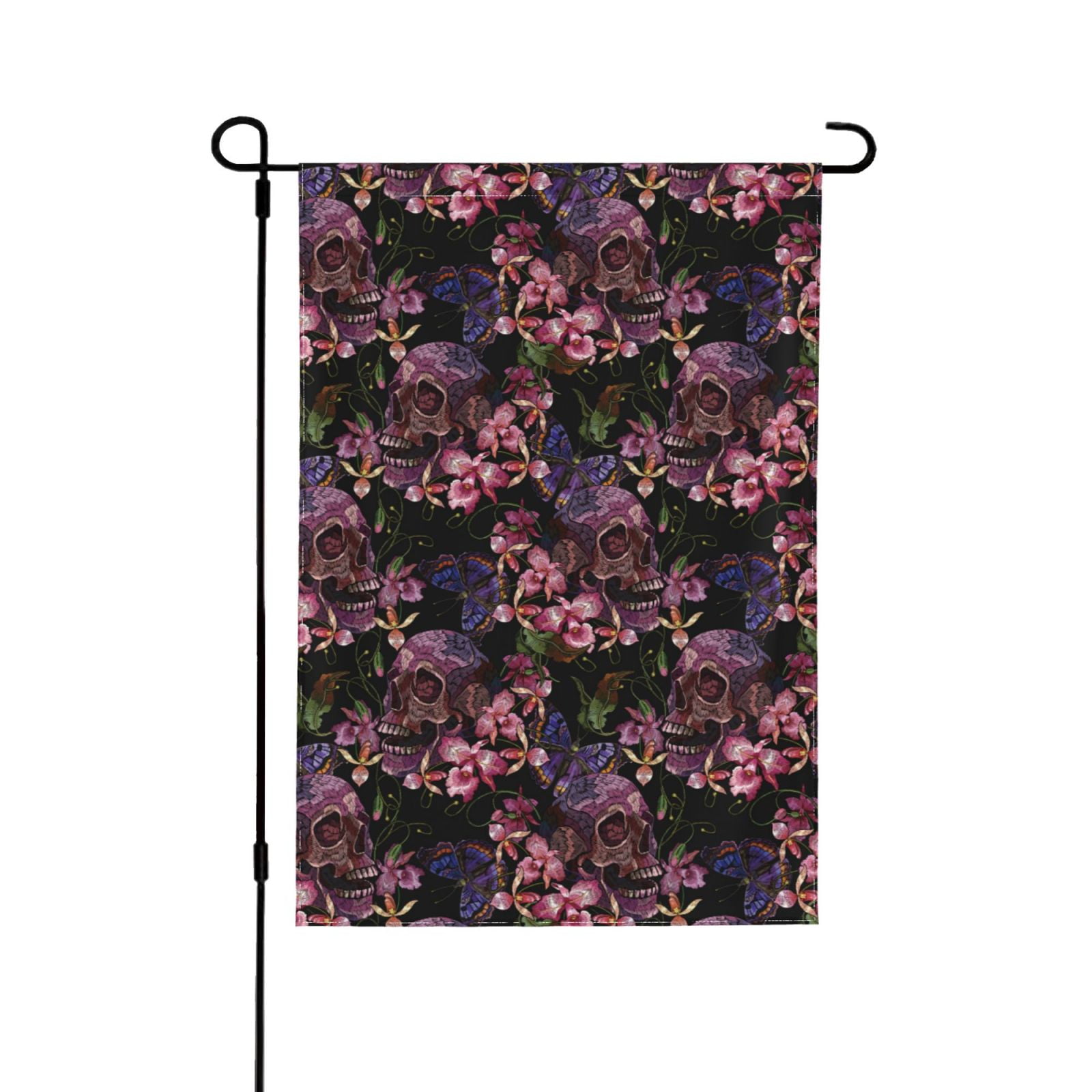 Easygdp Orchids Flowers Garden Flag Yard Flag Welcome Flag, Double ...