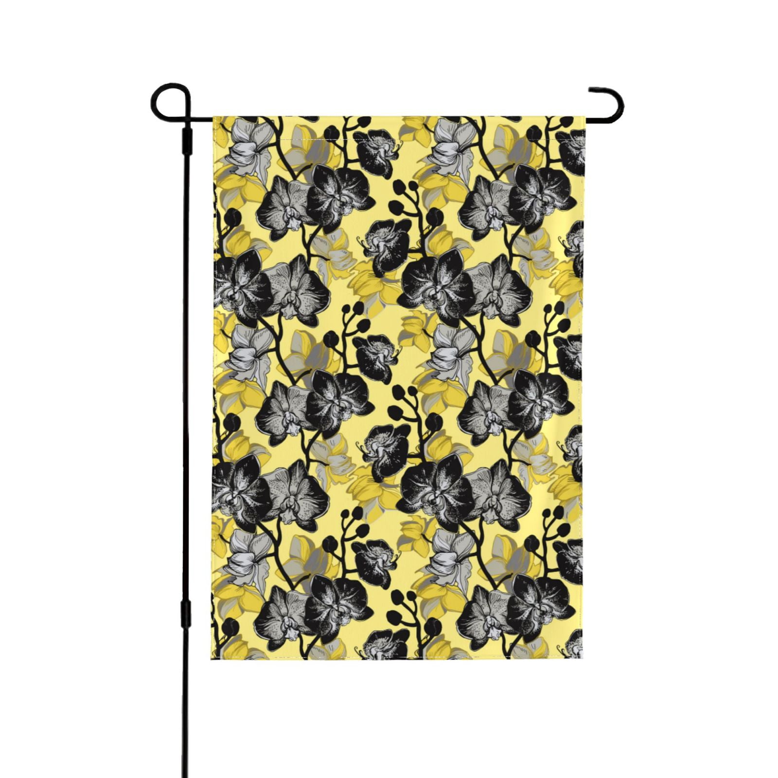 Easygdp Orchids Flowers Garden Flag Yard Flag Welcome Flag, Double ...