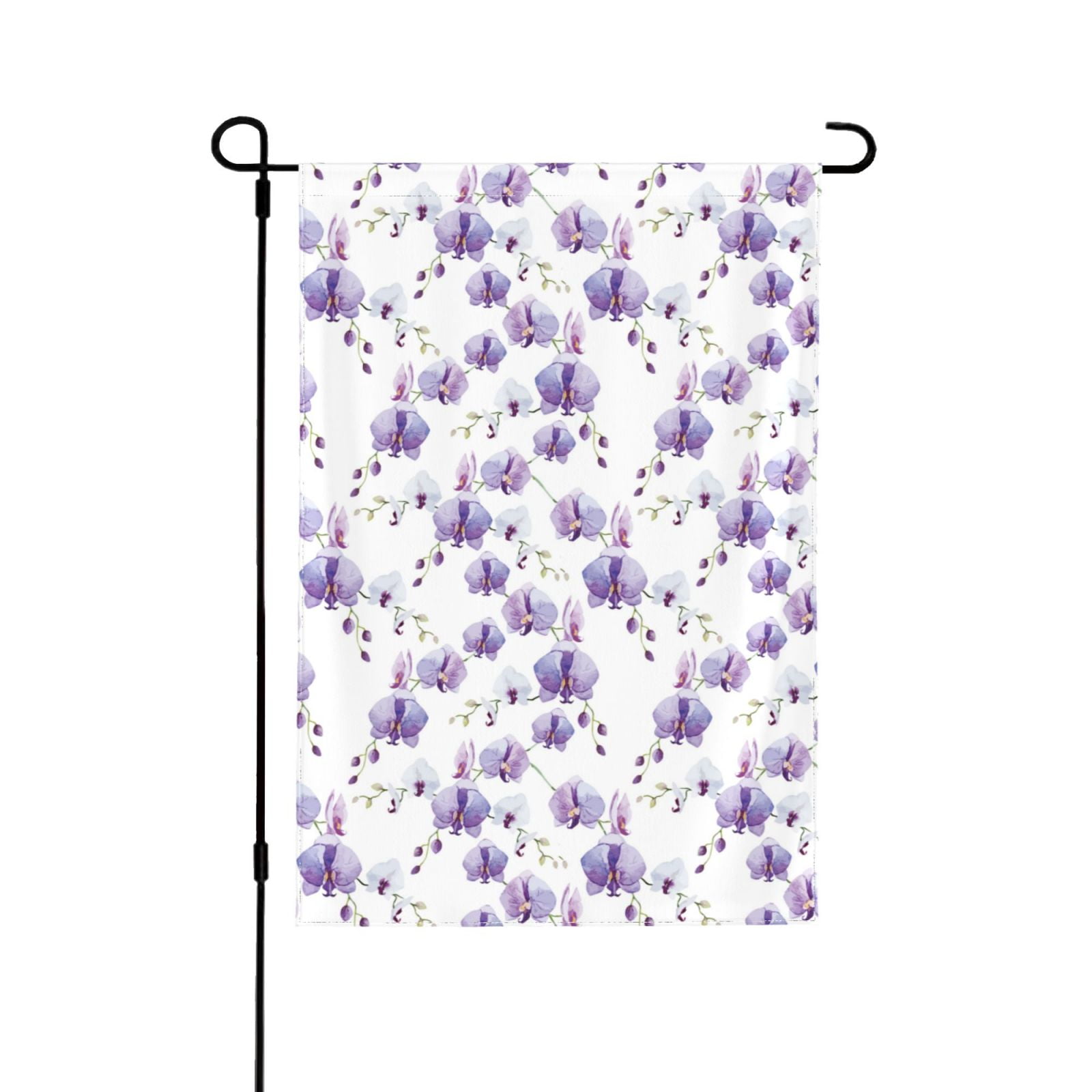 Easygdp Orchids Flowers Garden Flag Yard Flag Welcome Flag, Double ...